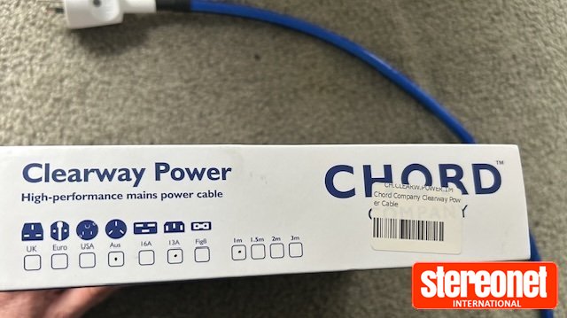 The Chord Company Clearway Power Cable |﻿ Power Cables