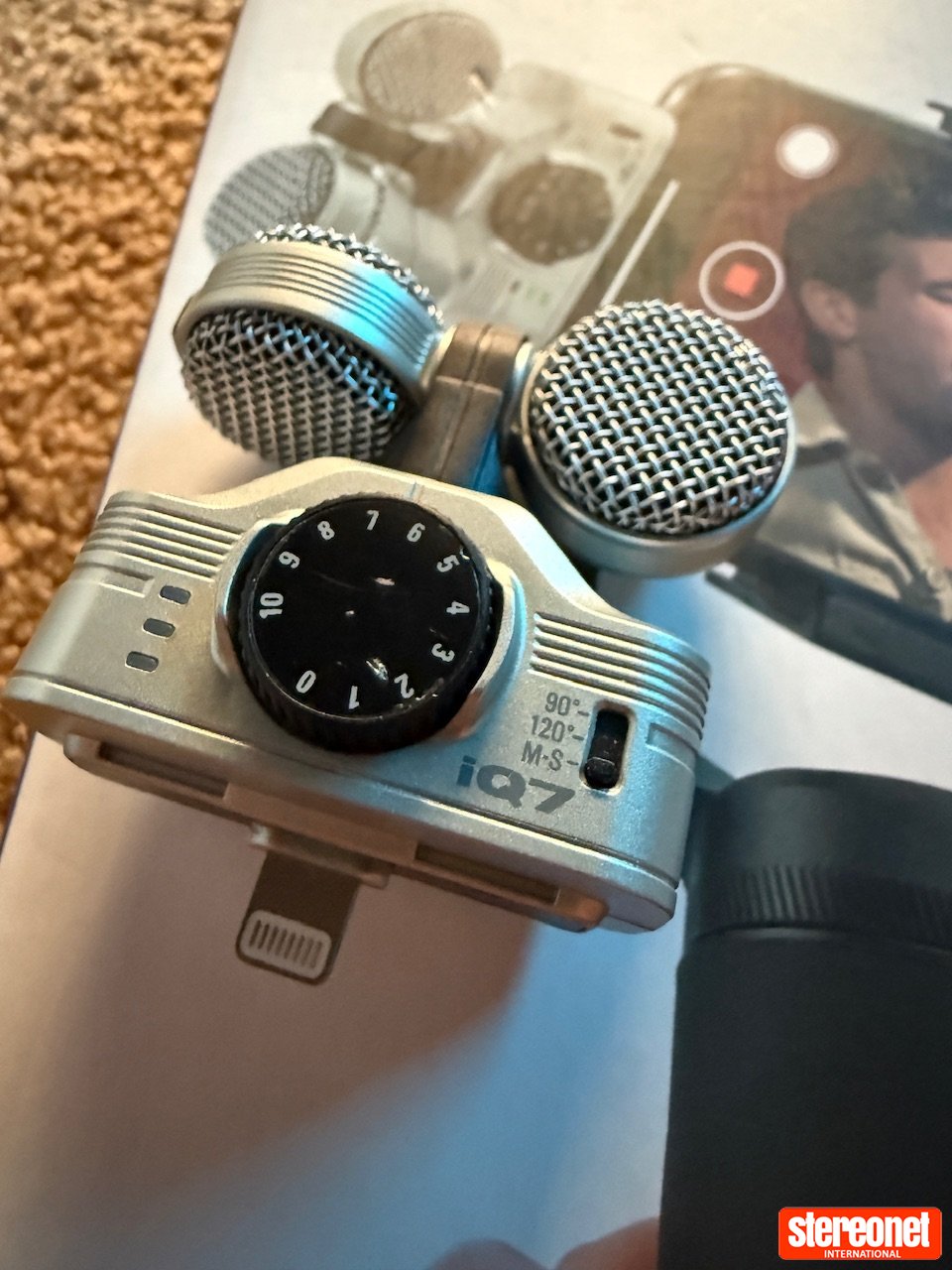 Zoom IQ7 Microphone for iPhone /ipad Microphone - Pro Audio / Studio ...