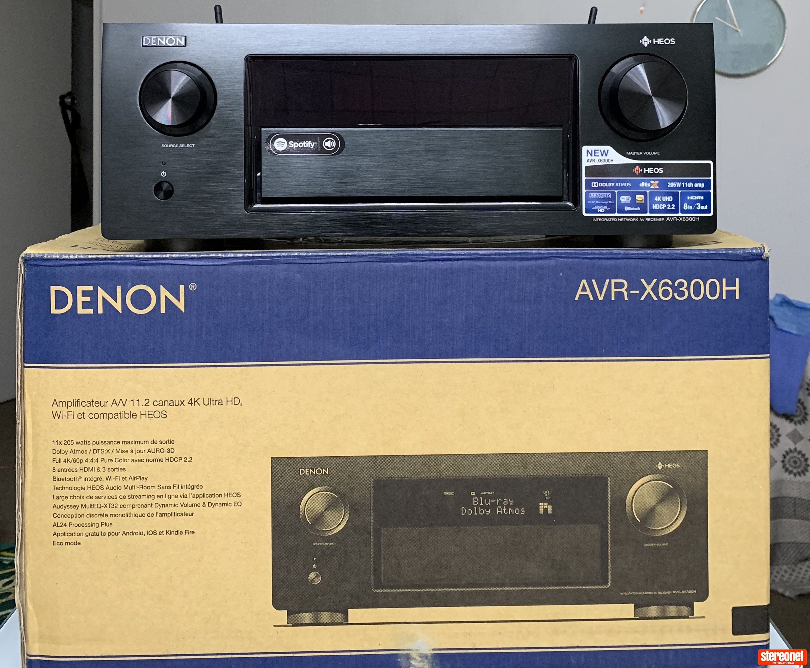 Denon AVR-X6300H Flagship 11.2Ch AV Receiver - AV Receivers ...