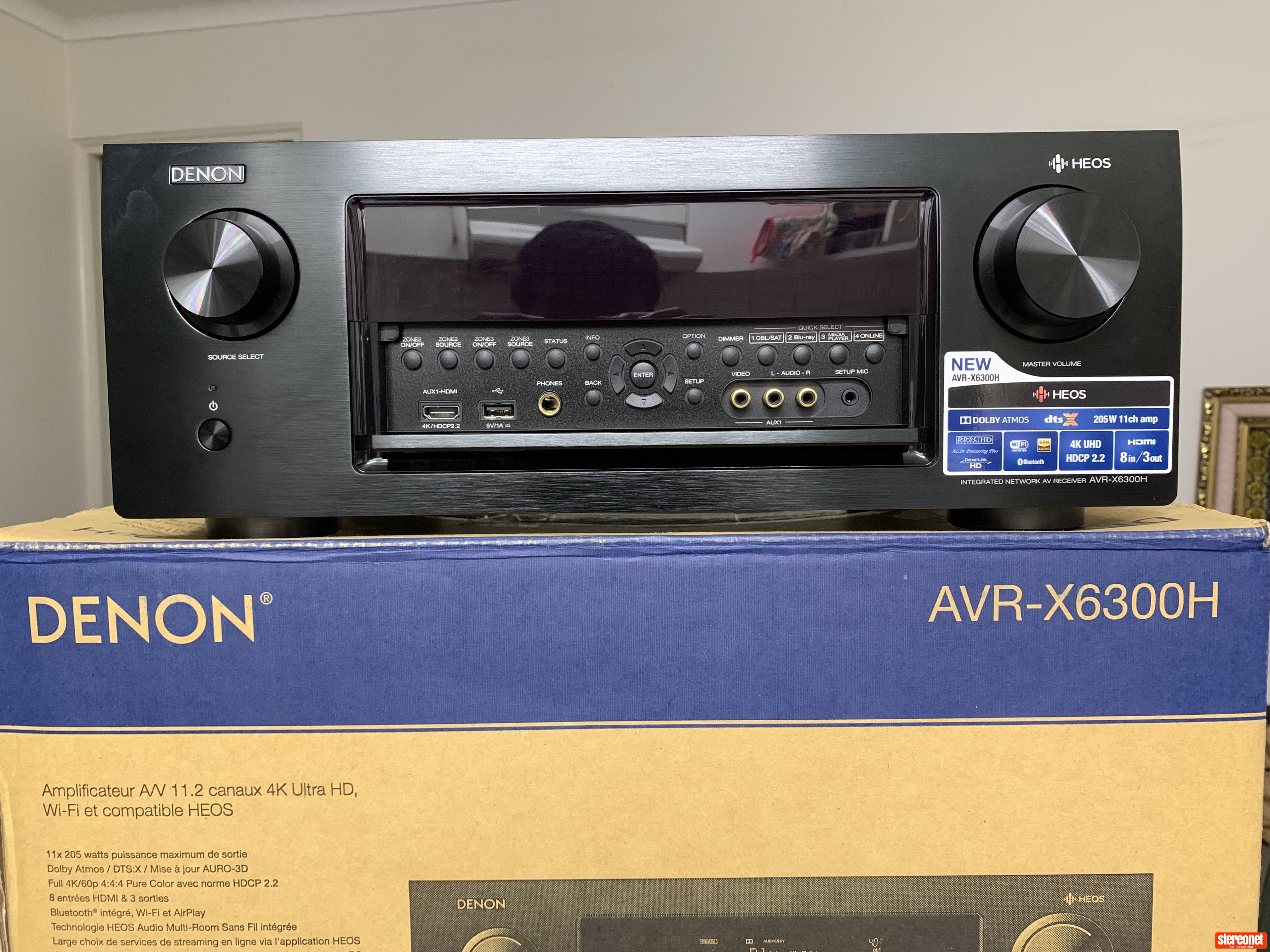 Denon AVR-X6300H Flagship 11.2Ch AV Receiver - AV Receivers ...