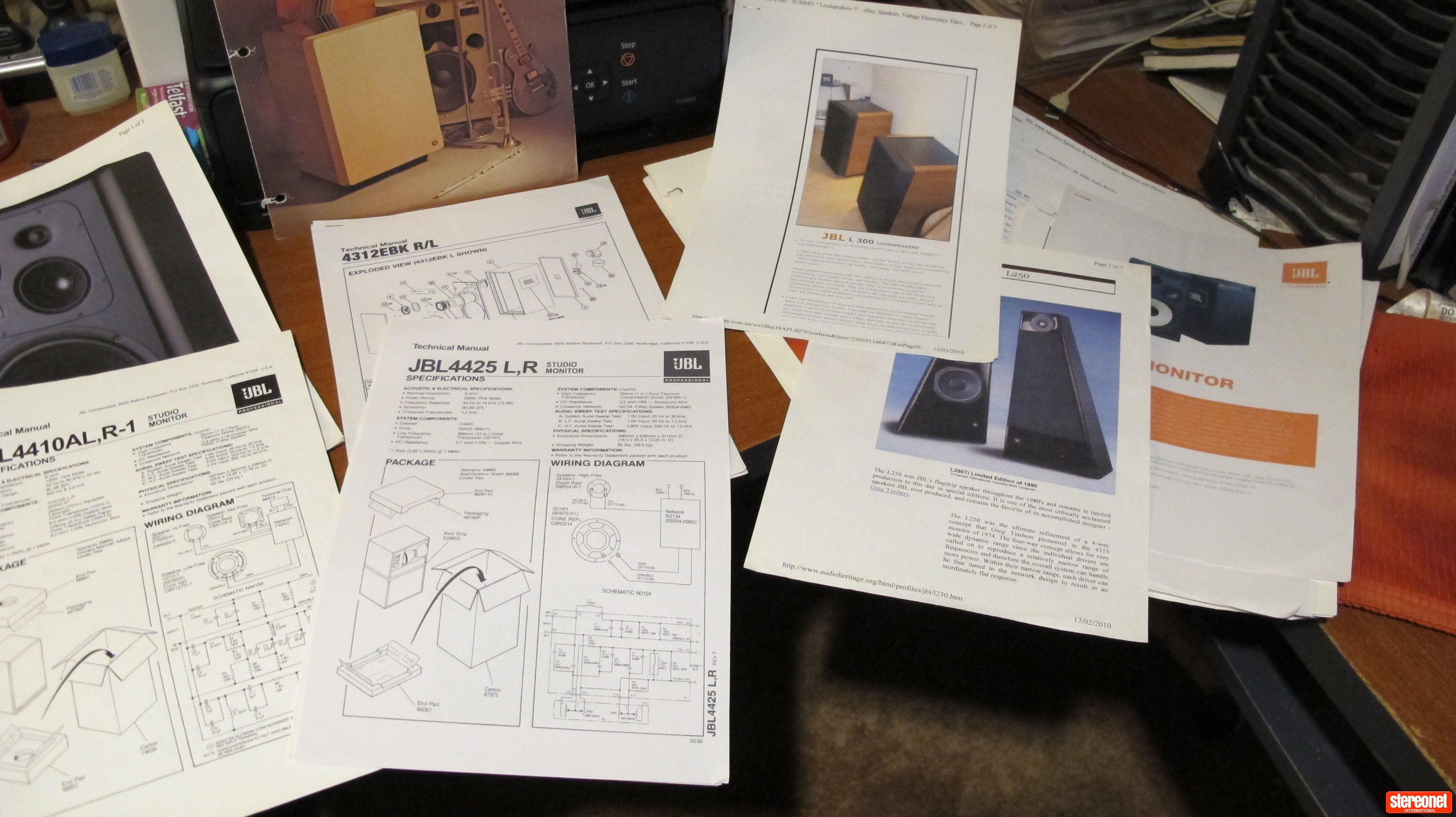 THE JBL STORY BOOK+HEAPS OF JBL LITERATURE |﻿ Books / Magazines etc.