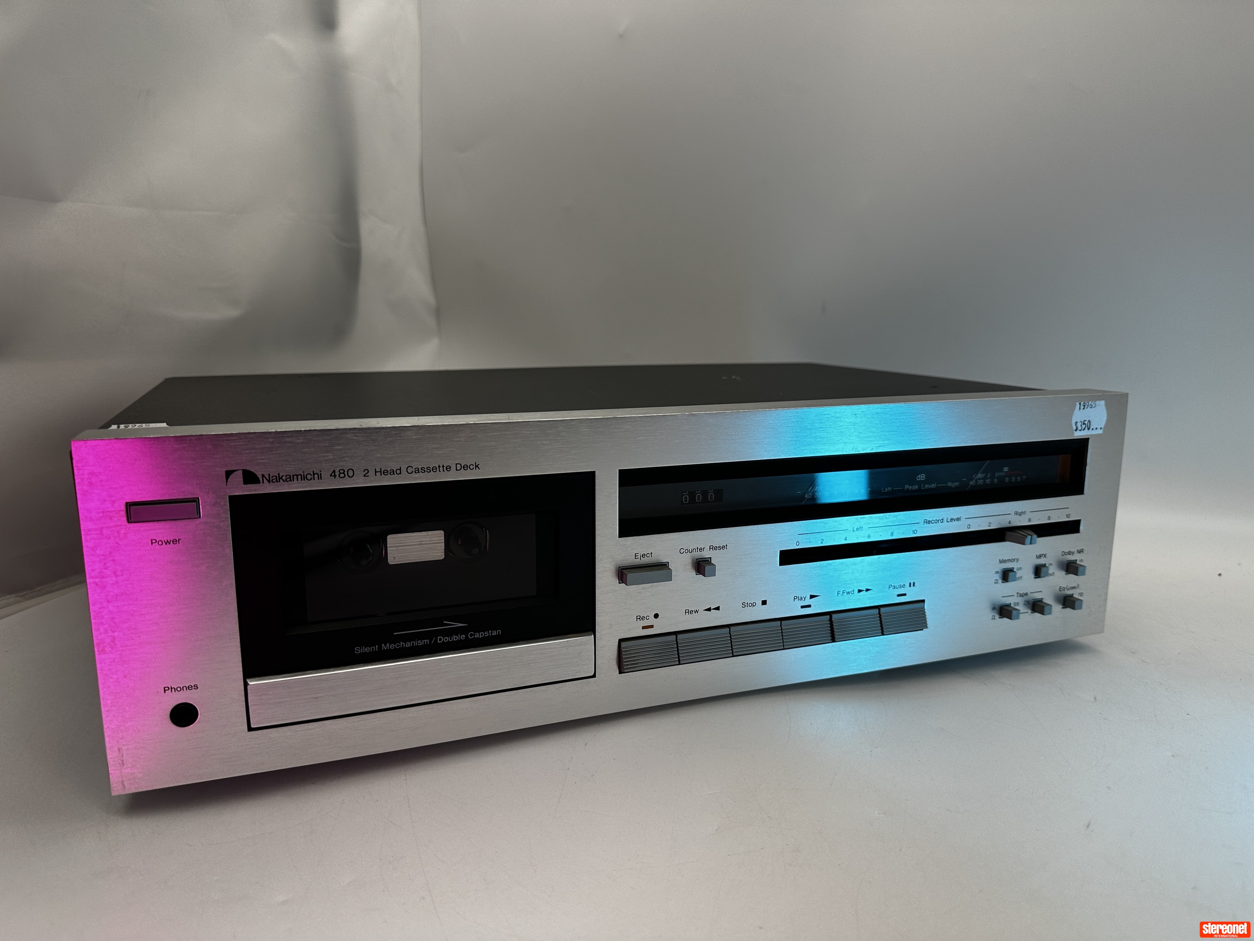 Nakamichi 480 Cassette Deck - Cassette / Reel to Reel - StereoNET