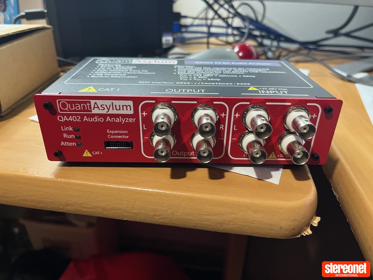 QuantAsylum QA402 Audio Analyser - Audio Processors / Equalisers - StereoNET