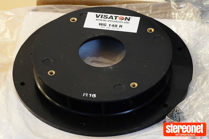 Visaton Wg148r Waveguide Raw Individual Drivers Stereonet
