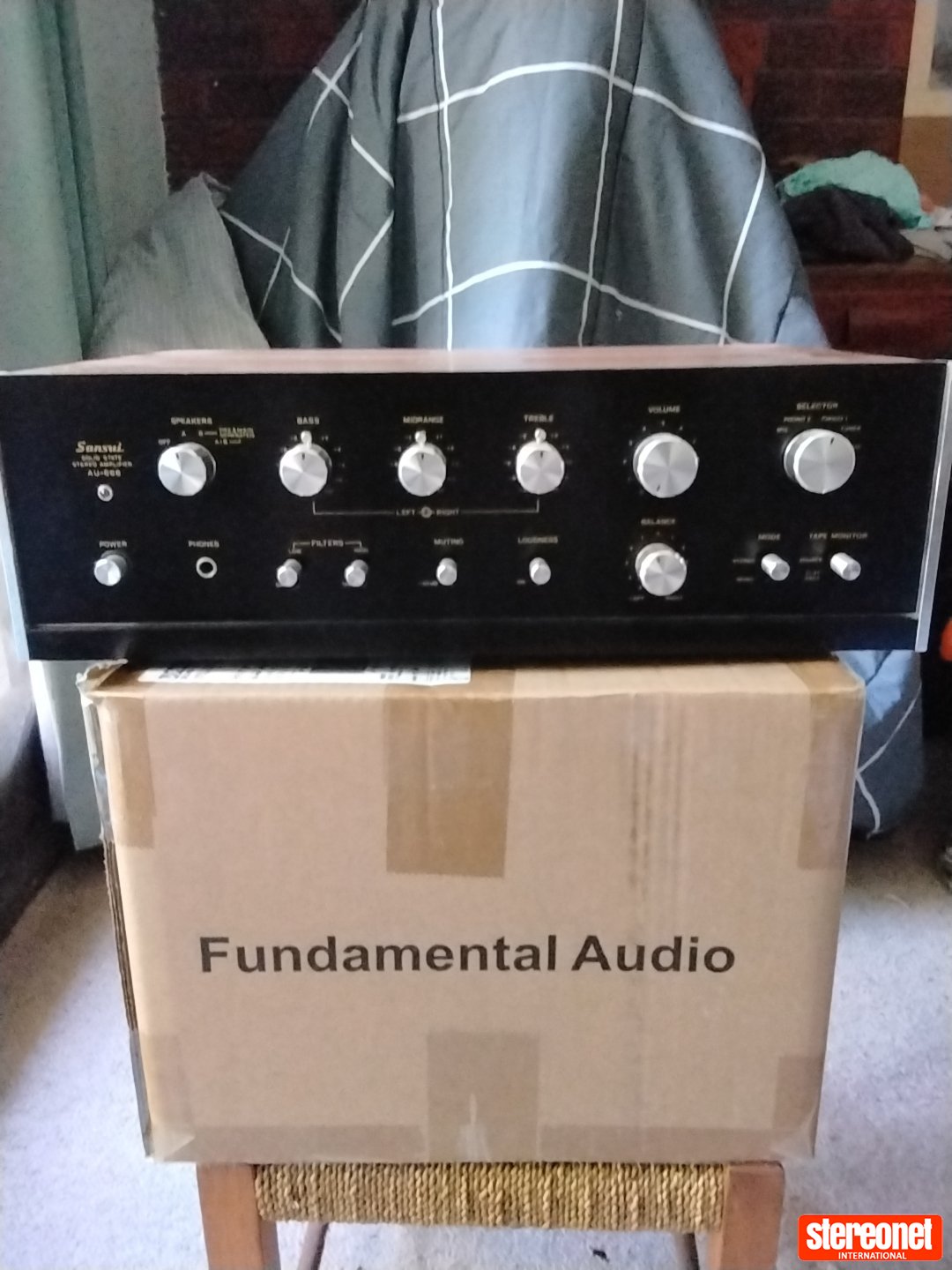 Sansui AU 666 Integrated Amplifier (Solid State) - Integrated ...