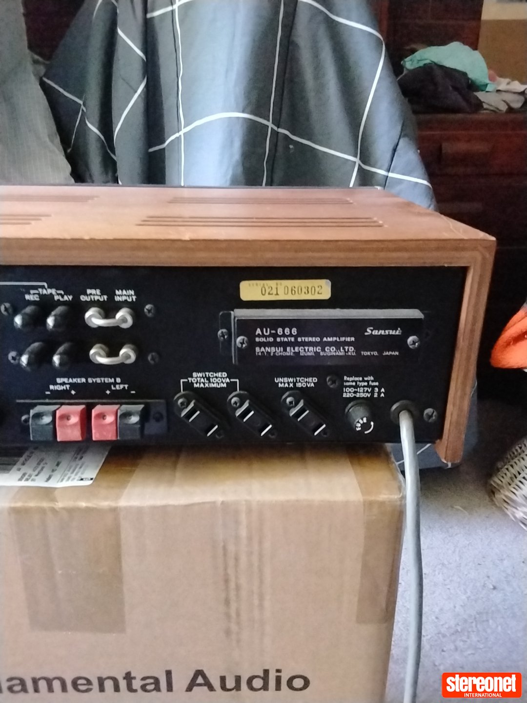 Sansui AU 666 Integrated Amplifier (Solid State) - Integrated ...