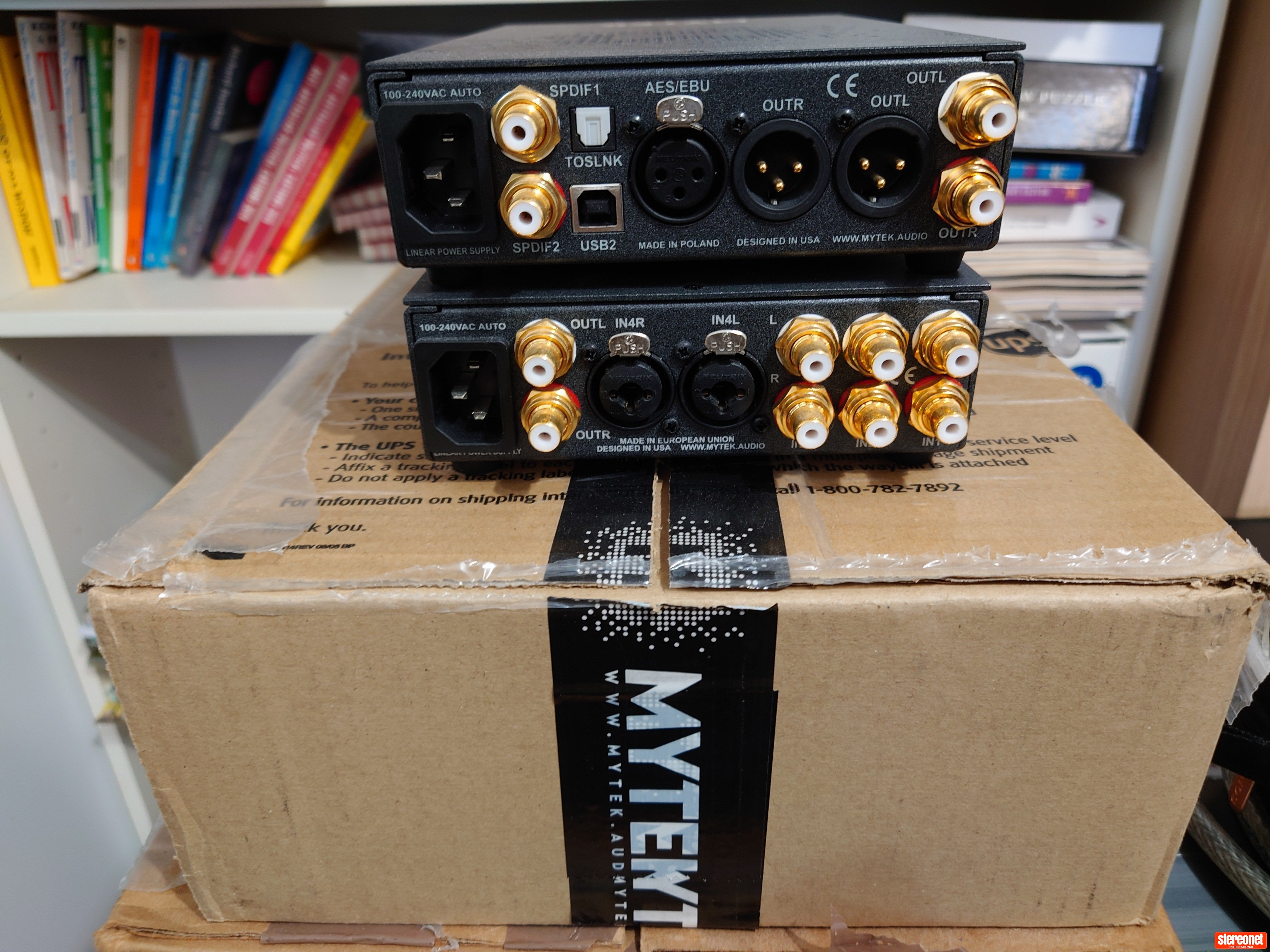 Mytek Audio Liberty Headphone Amplifier (with DAC) - Headphone Amps ...