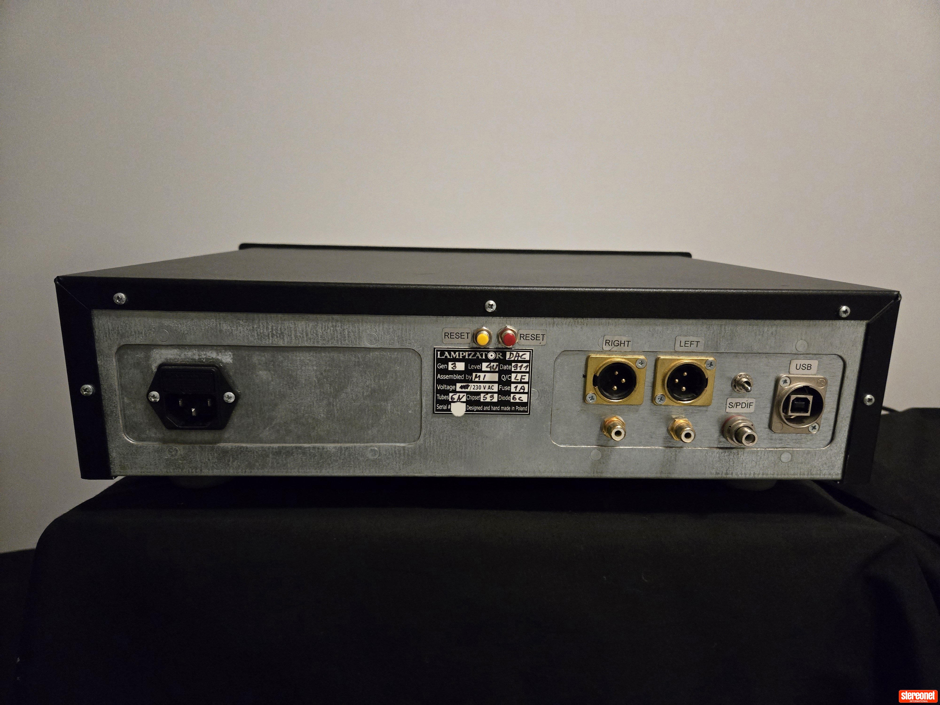 Lampizator Gen 3 Level 4 (DAC - SPDIF input Only) Digital Analog ...