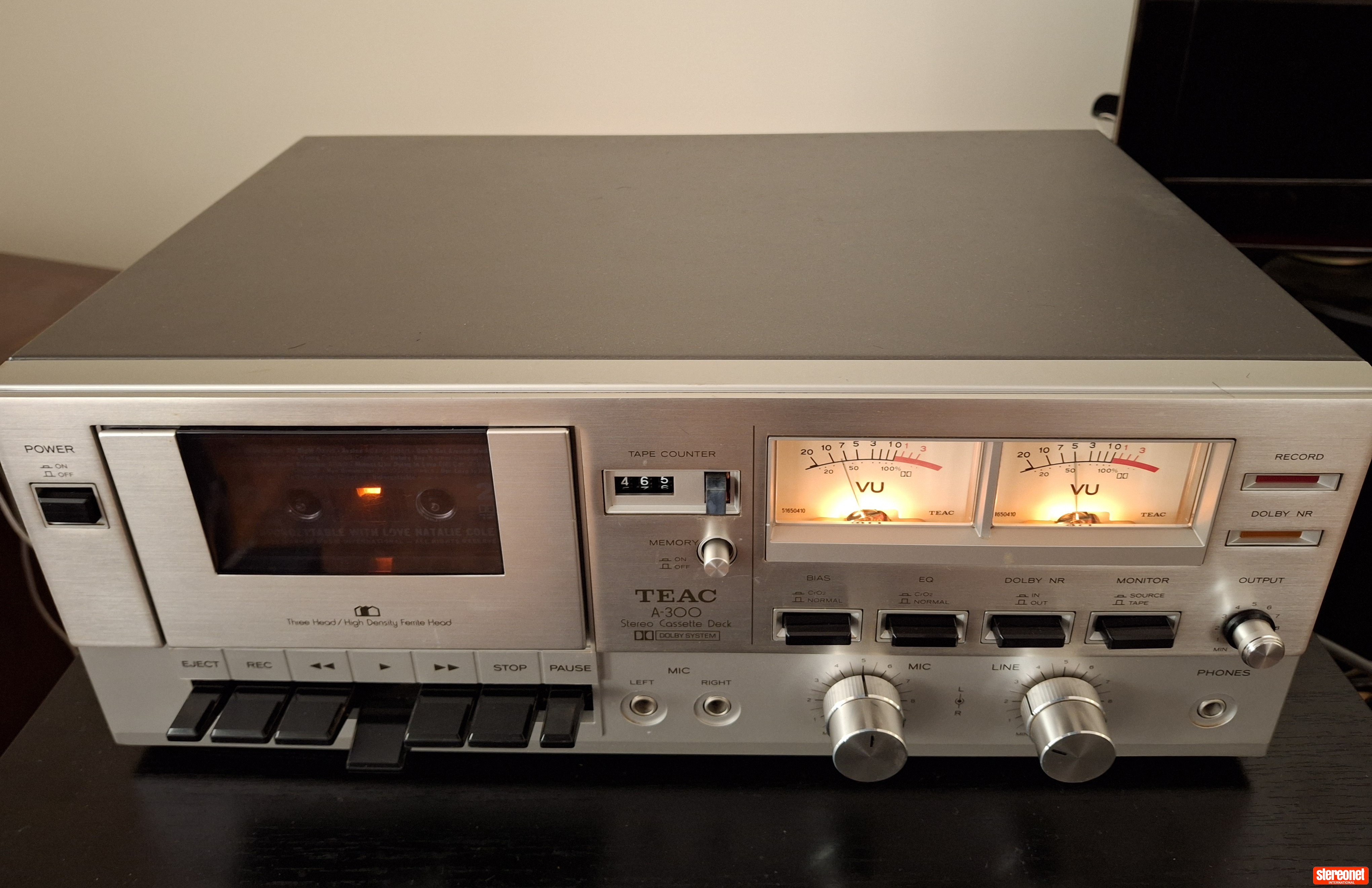 TEAC A-300 Cassette Deck - Cassette / Reel to Reel - StereoNET