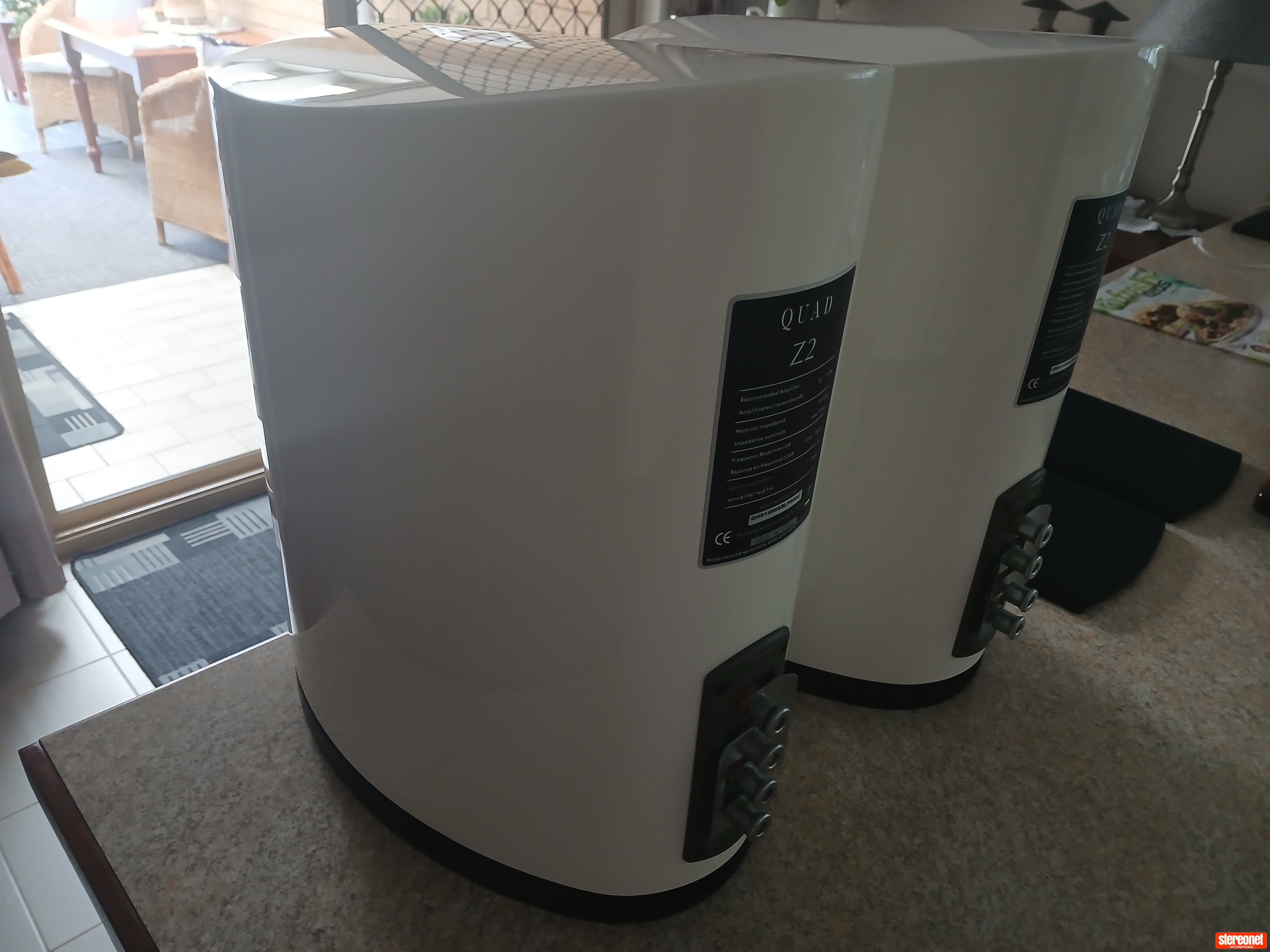 Quad Z2 Bookshelf Loudspeakers - Bookshelf & Small Monitors - StereoNET