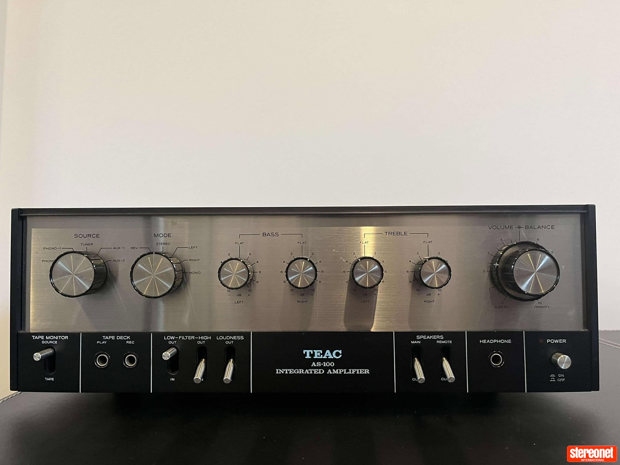 TEAC AS-100 Integrated Amplifier (Solid State) - Integrated Amplifiers ...