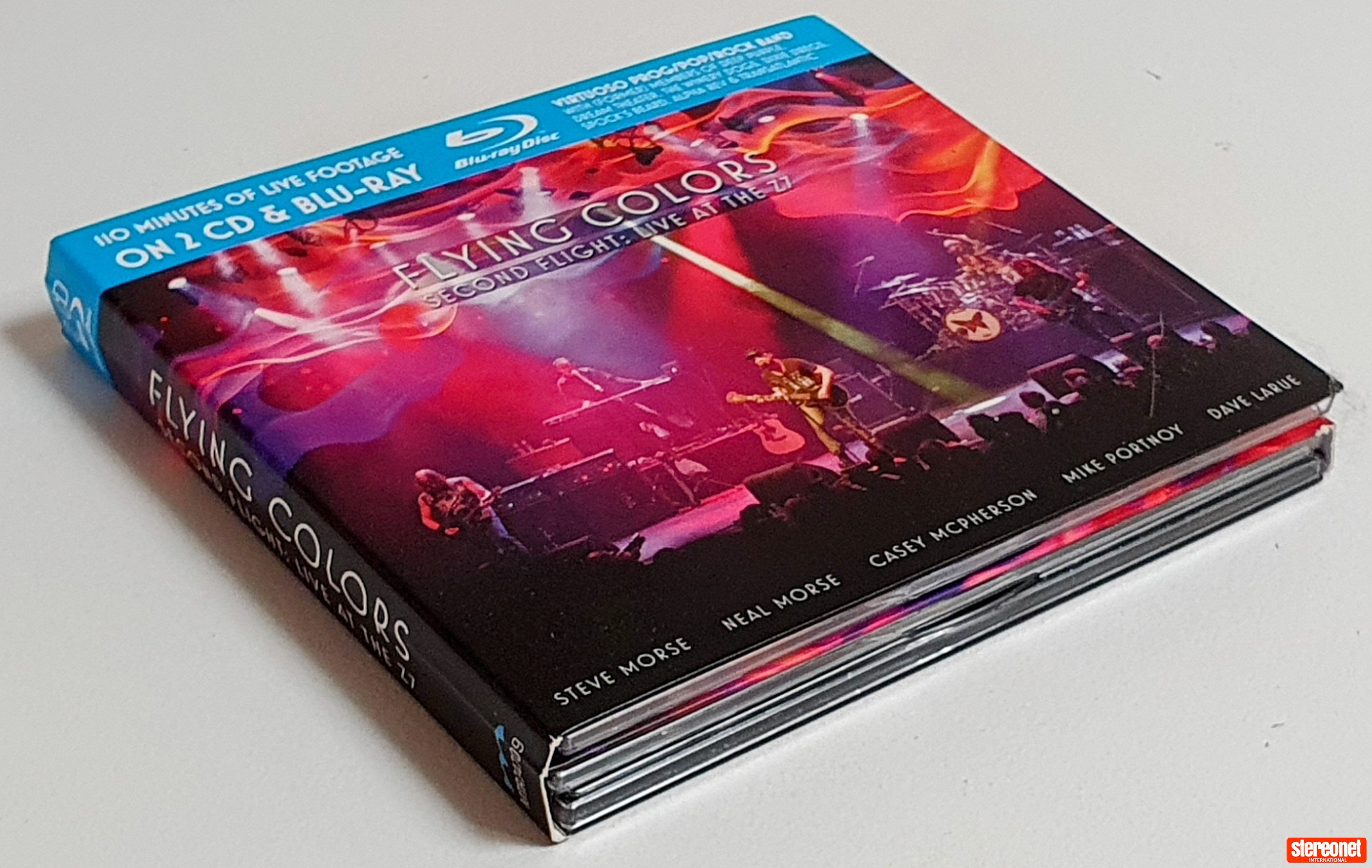 Flying Colors - Second Flight Live at the Z7 - Blu-Ray & CD Boxset Blu ...