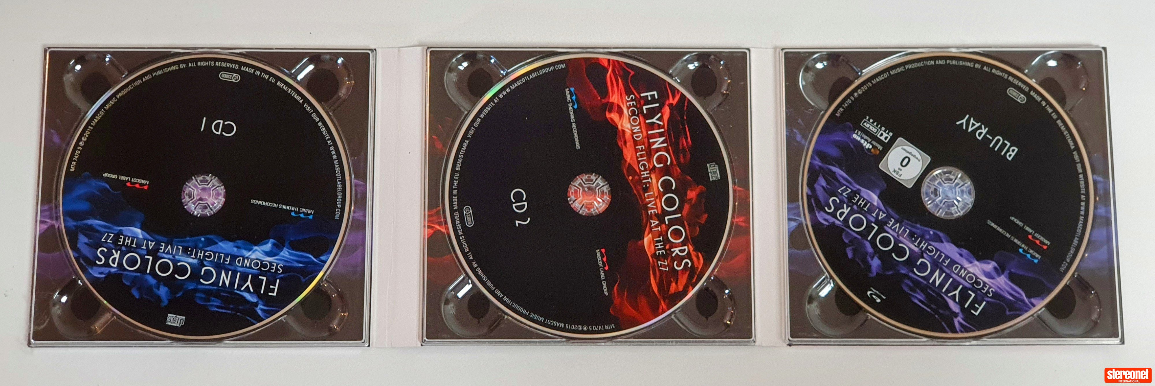 Flying Colors - Second Flight Live at the Z7 - Blu-Ray & CD Boxset Blu ...