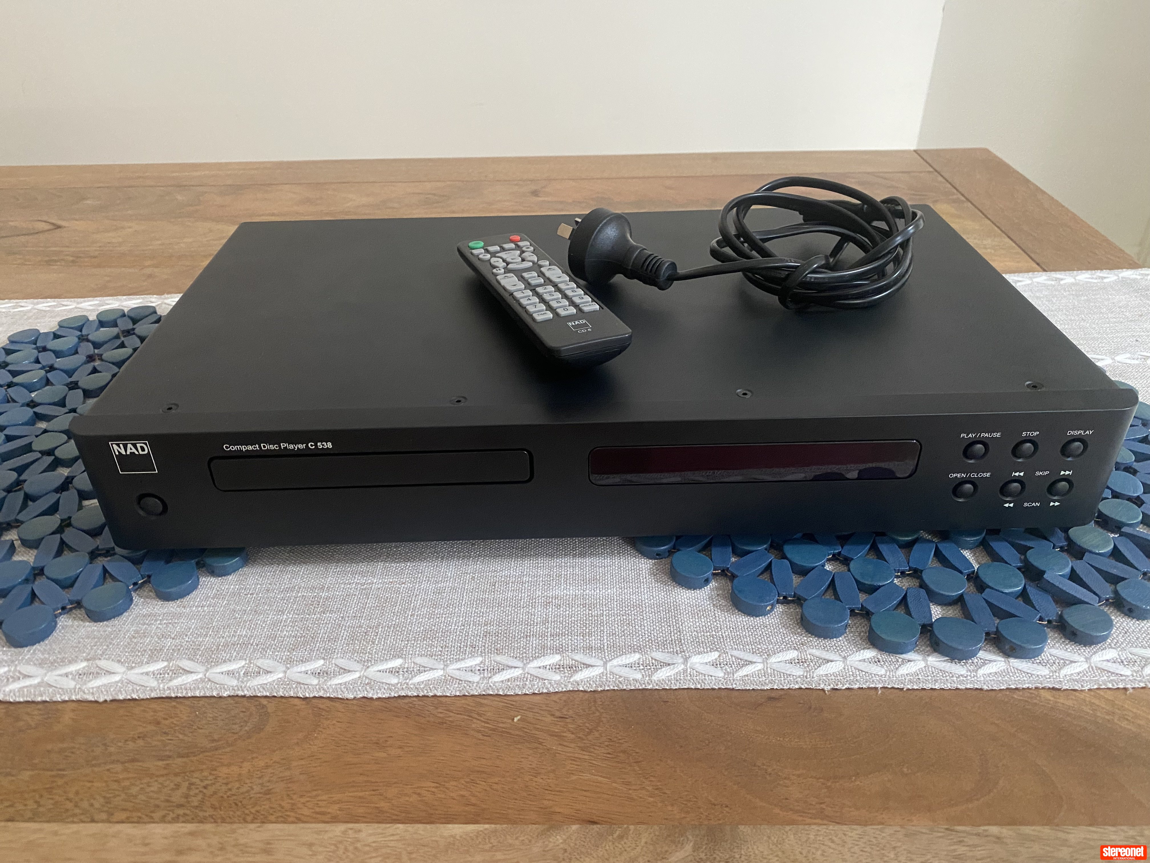 NAD C538 CD Player - CD/SACD Players & Transport - StereoNET