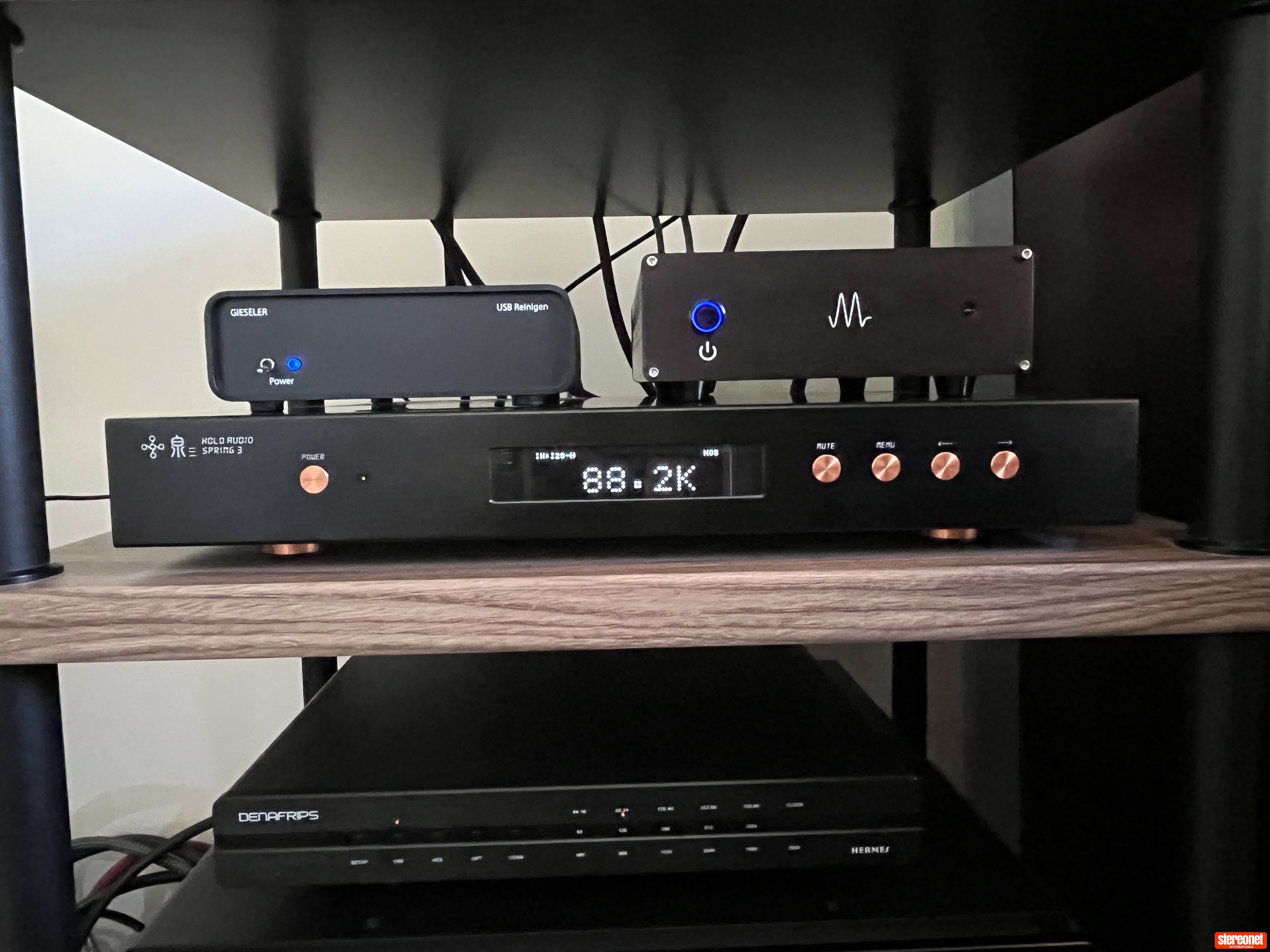 Holo Audio Spring 3 level 1 Digital Analog Converter (DAC) - DACs and ...