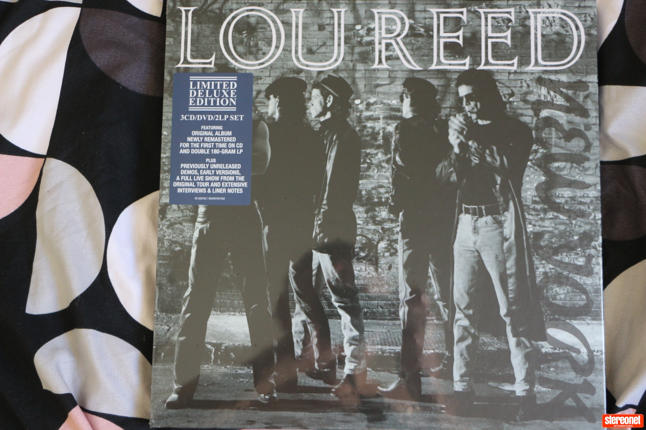 Lou Reed-New York DLX LP/CD/DVD Vinyl Record (Double LP) - Vinyl Records - StereoNET