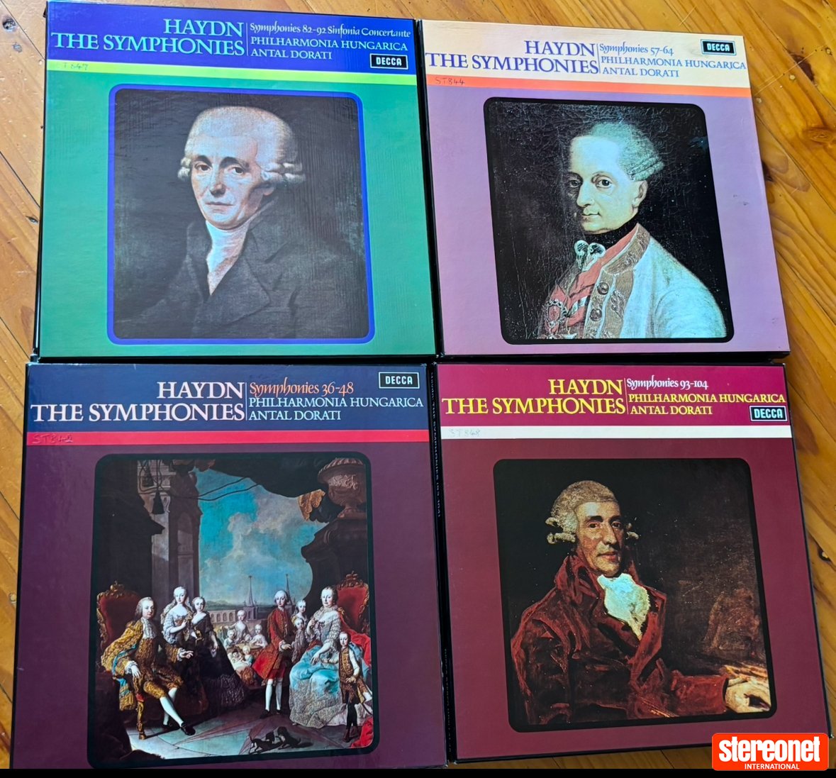 Haydn Symphonies/Dorati on UK Decca Vinyl Record (LP Box Set) |﻿ Vinyl Records