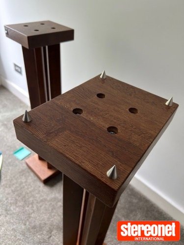 Hi-Fi Racks Limited Walnut Speaker Stands |﻿ Speaker Stands