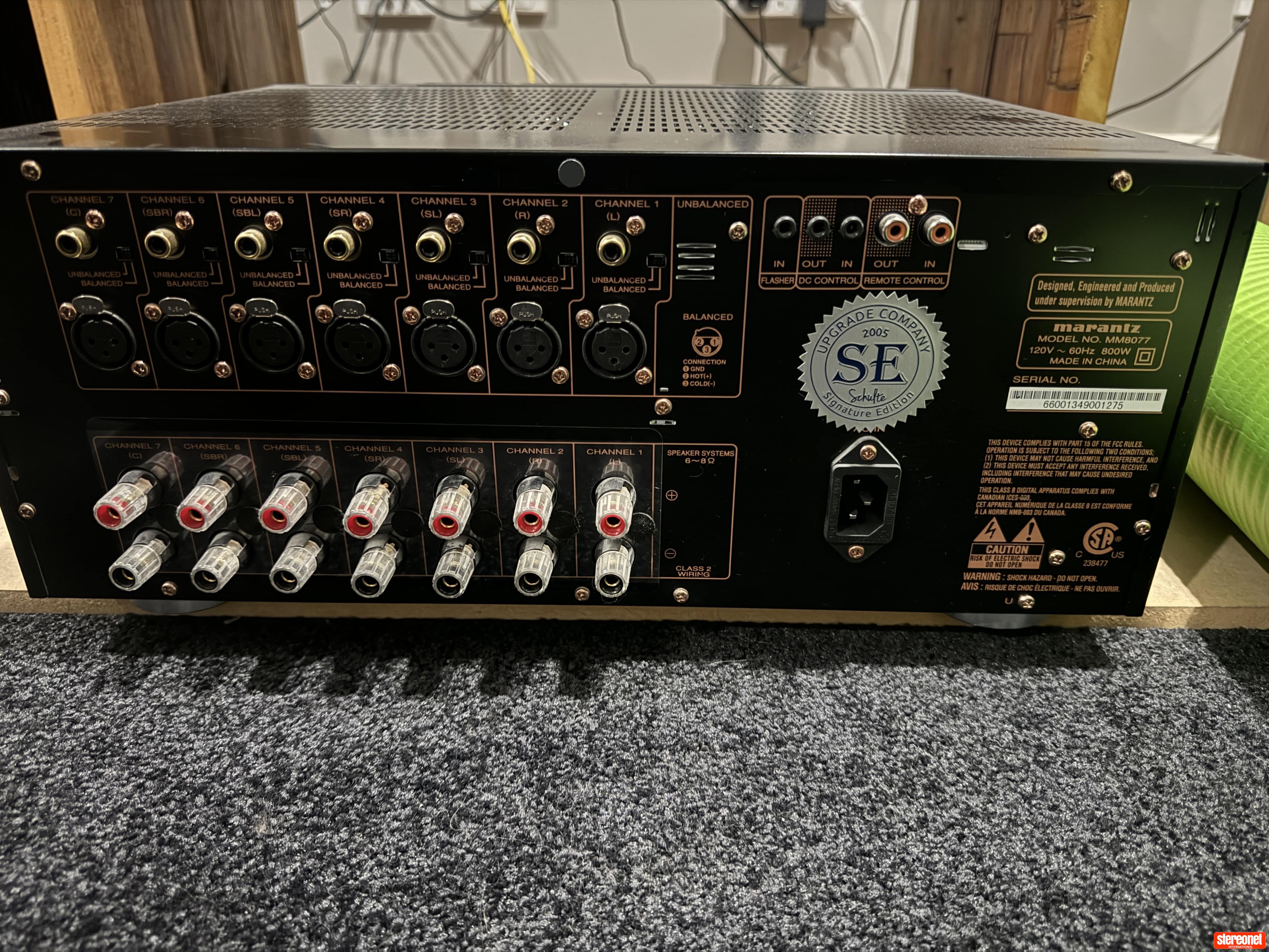 Marantz MM8077 Power Amplifier - Power Amplifiers - StereoNET