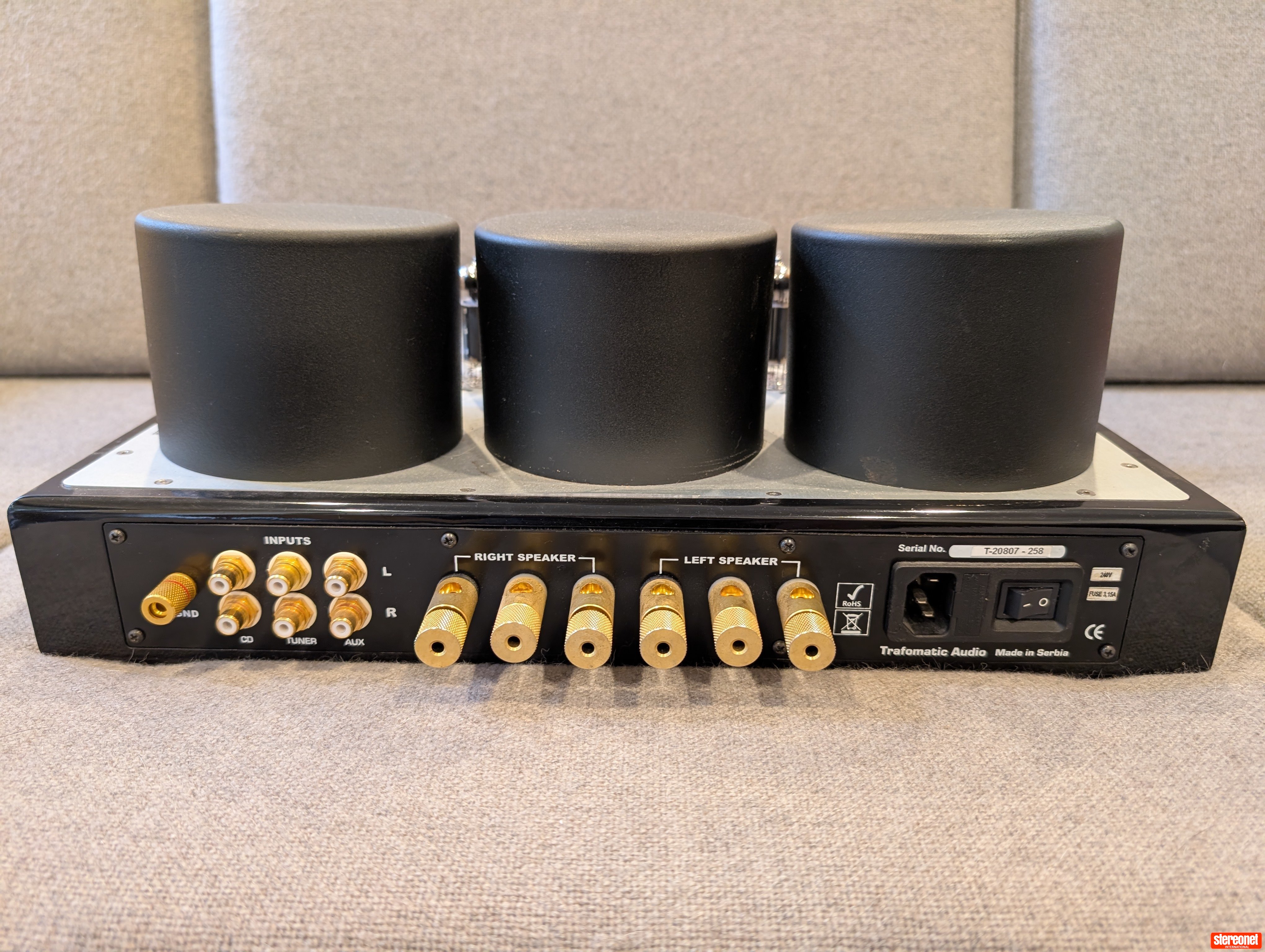 Trafomatic Audio Premise Integrated Amplifier (Valve) - Integrated Amplifiers - StereoNET