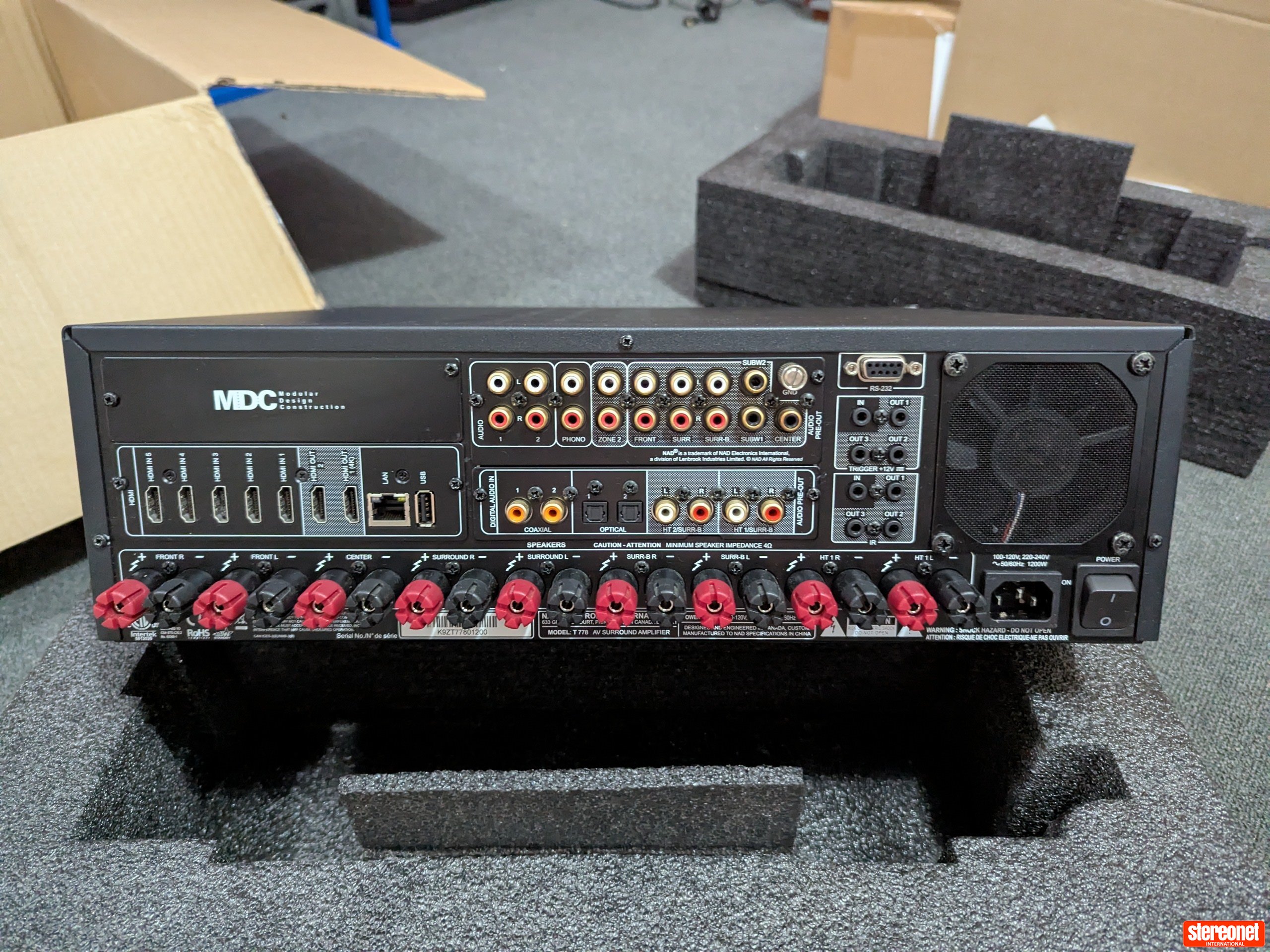 NAD Electronics T778 AV Receiver |﻿ AV Receivers & Processors