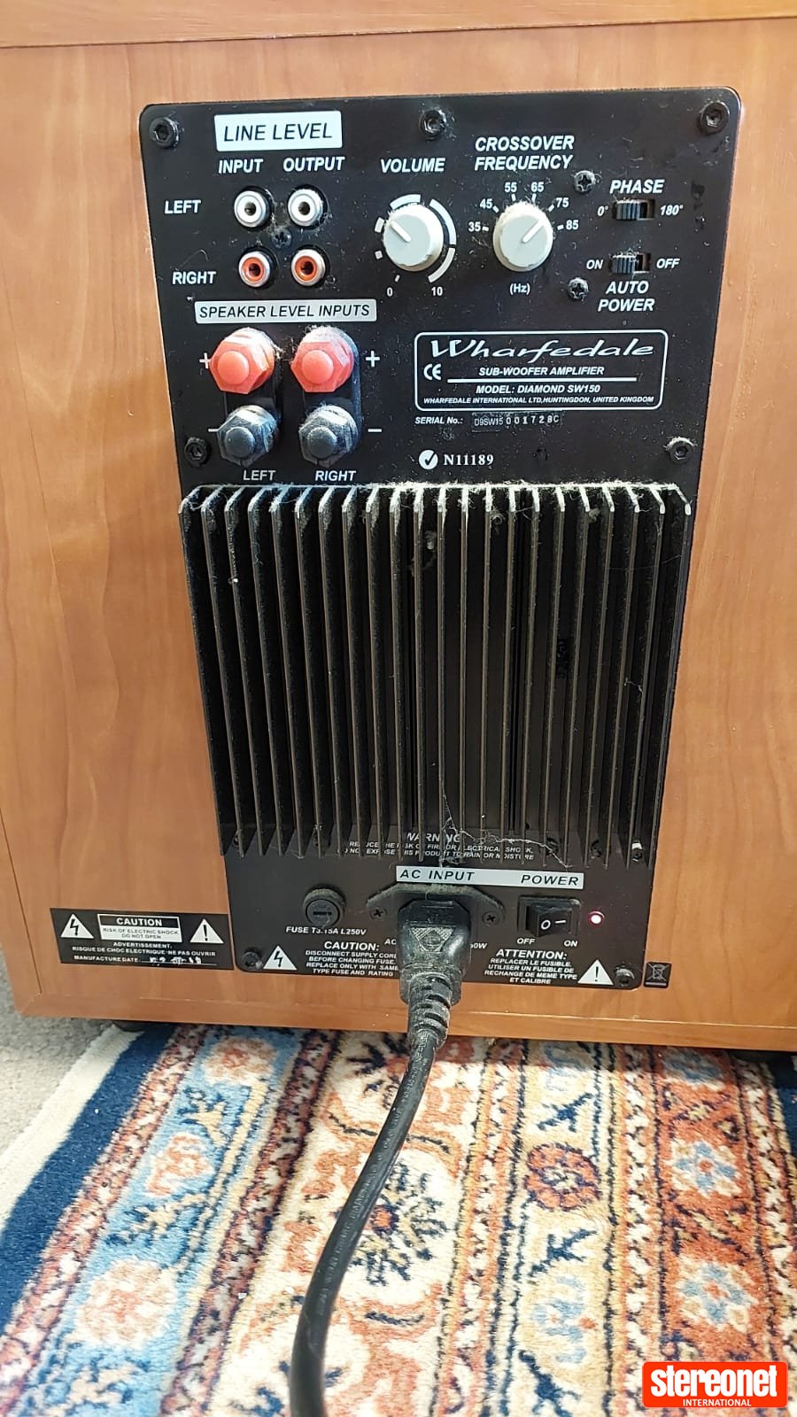 Wharfedale SW-150 Subwoofer (Active / Powered) - Subwoofers - StereoNET