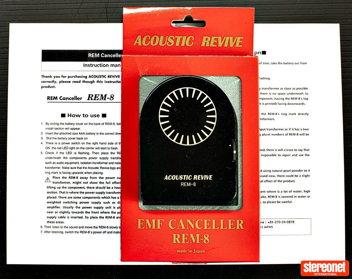Acoustic Revive REM 8 EMF Canceller - Tweaks / Tuning - StereoNET