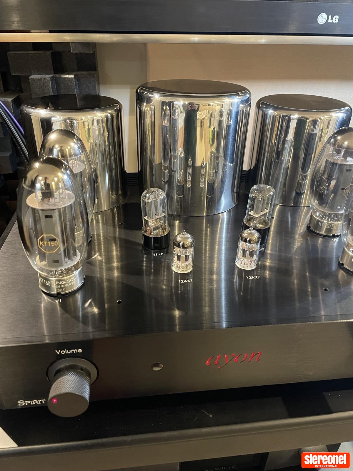 Ayon Audio Spirit V Integrated Amplifier (Valve) - Integrated ...