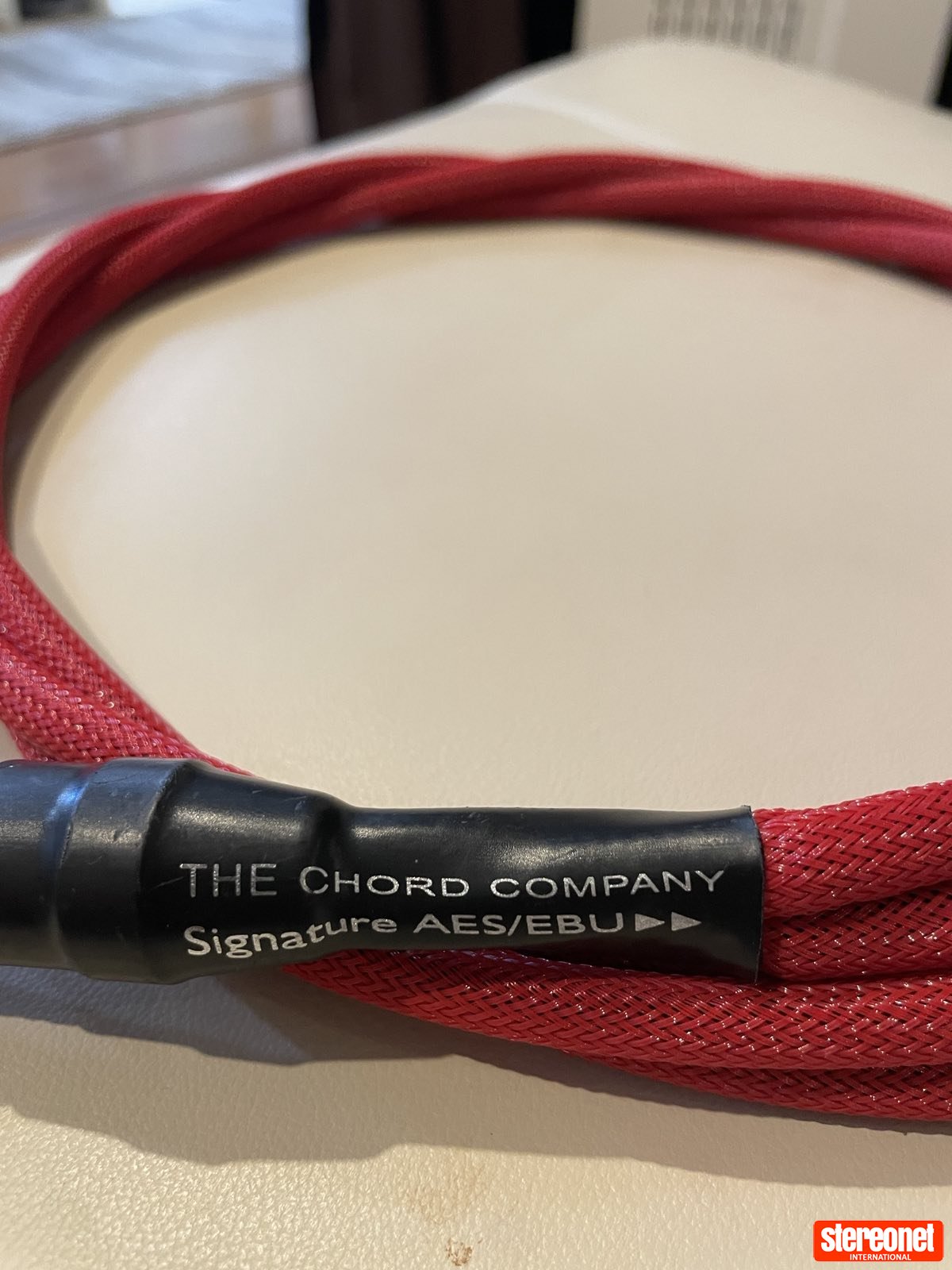 The Chord Company signature AES/EBU Cable - Digital Cables - StereoNET