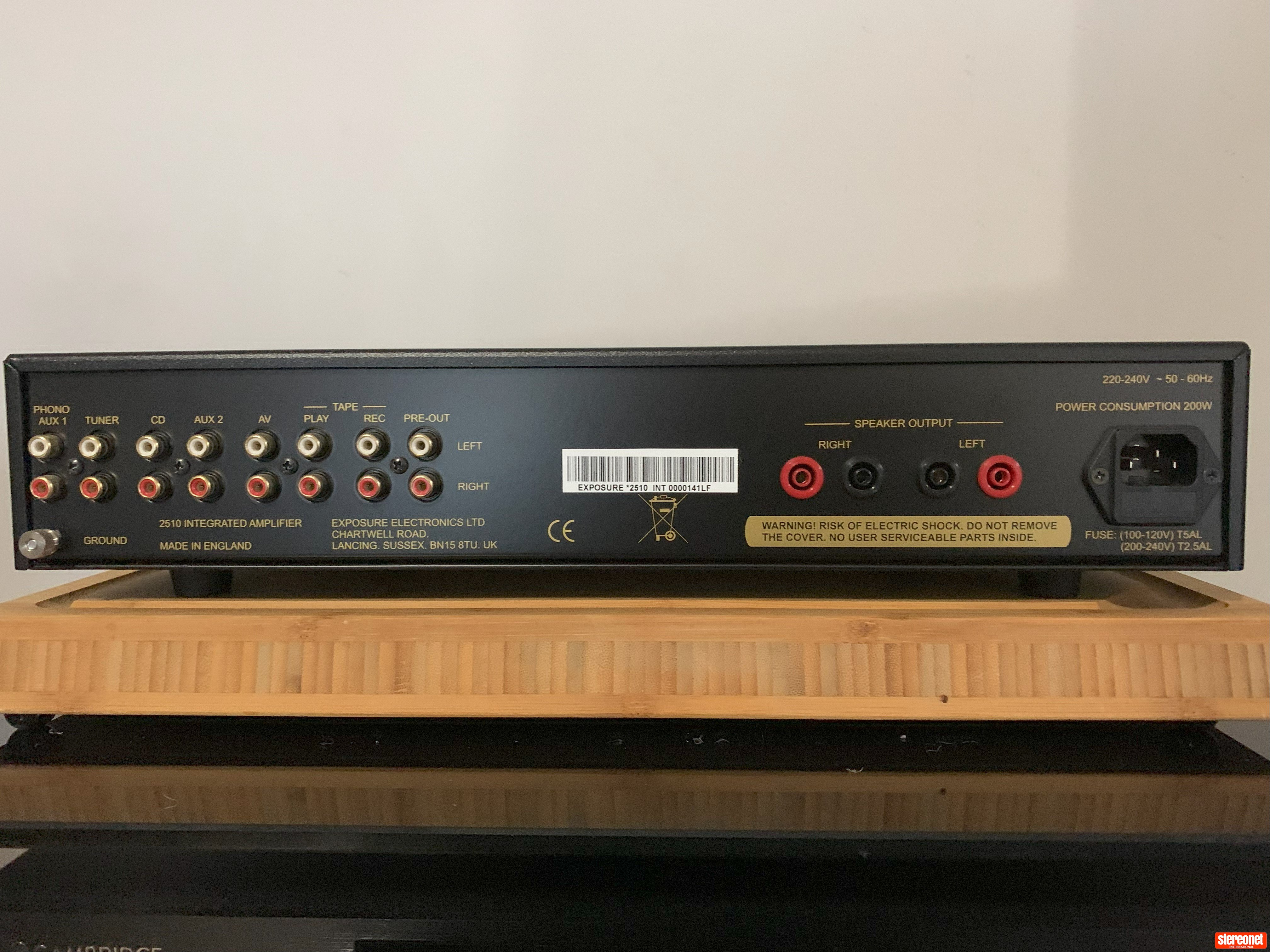 Exposure Electronics 2510 Integrated Amplifier (Solid State ...