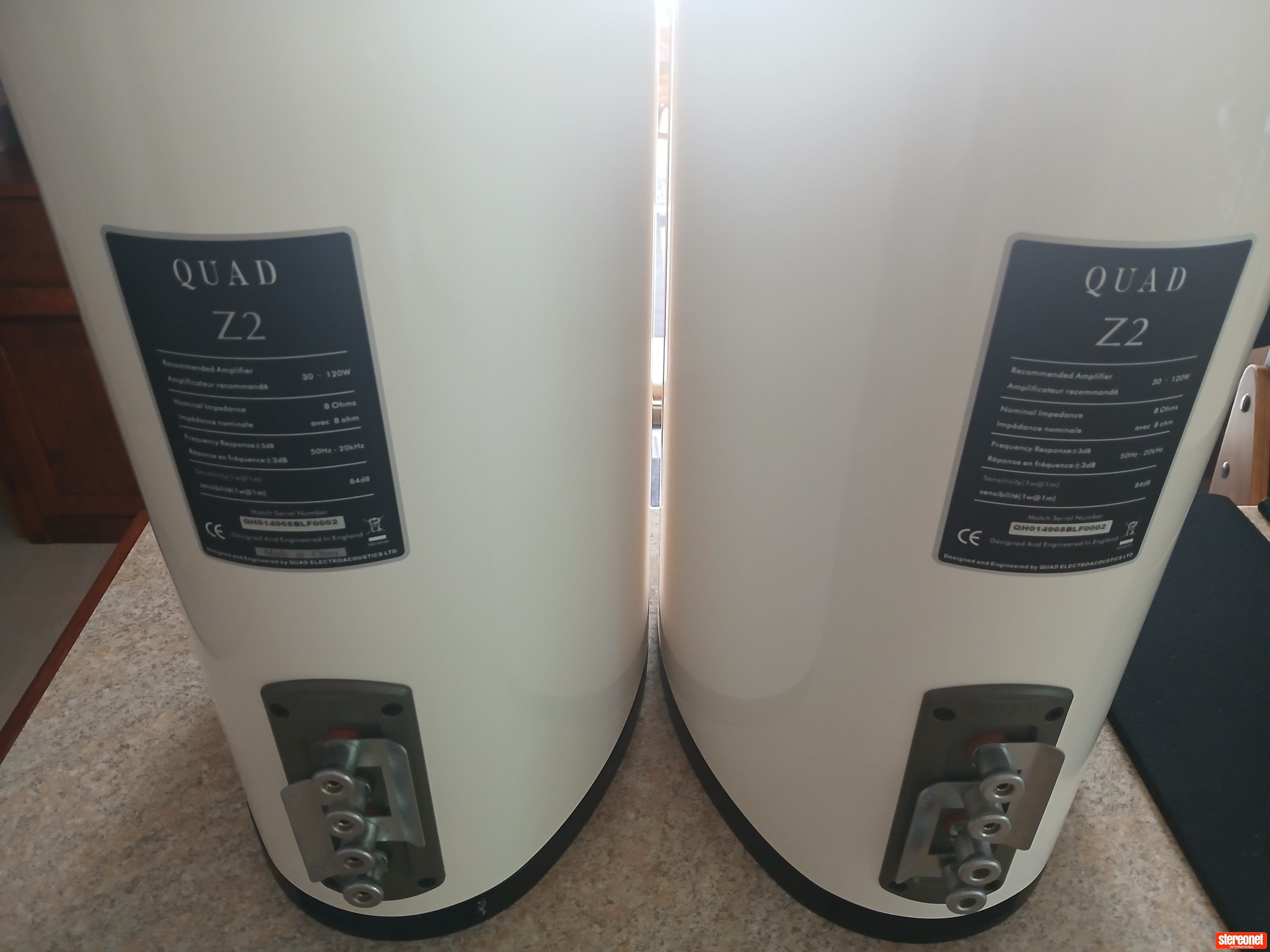 Quad Z2 Bookshelf Loudspeakers - Bookshelf & Small Monitors - StereoNET