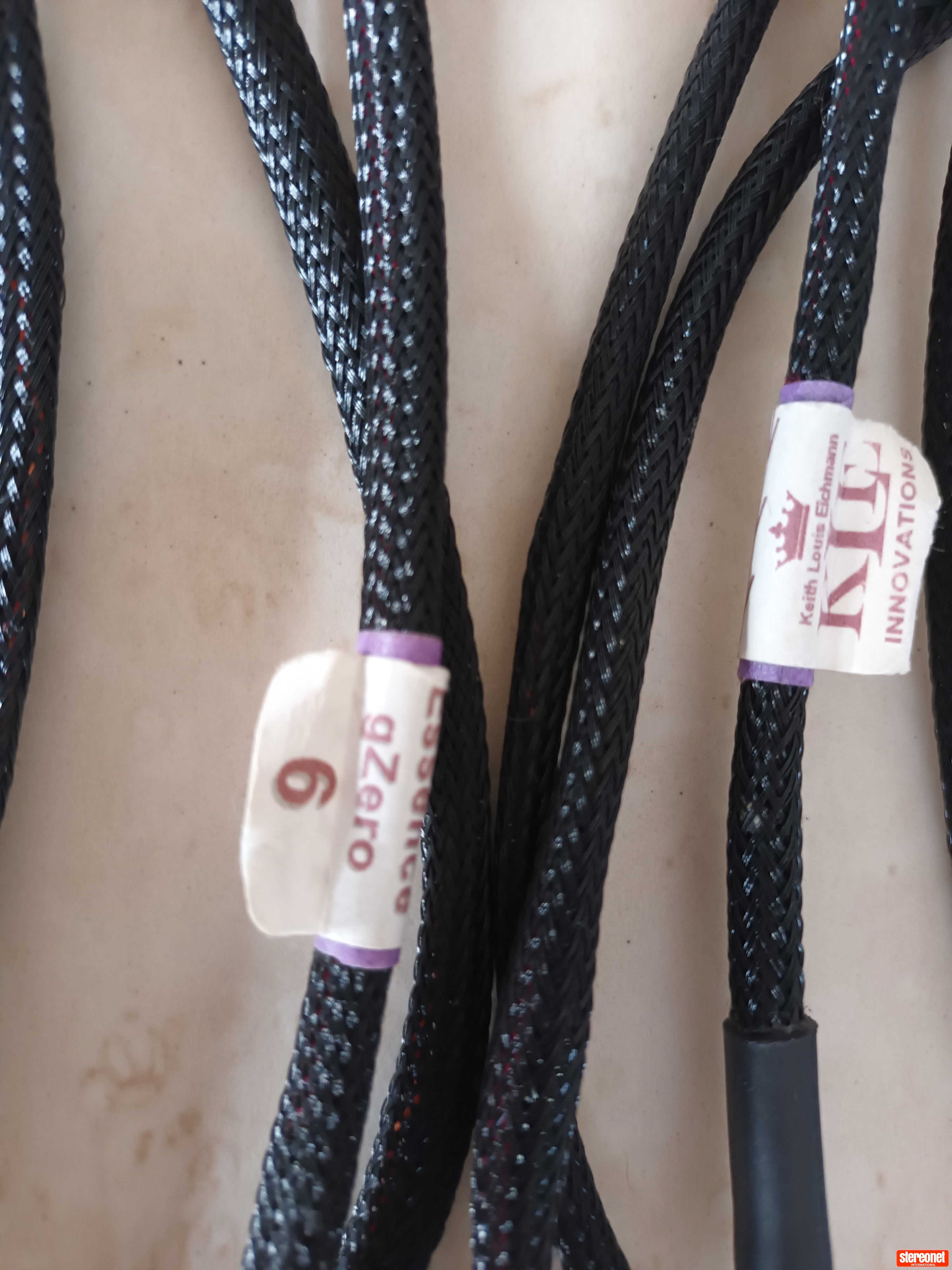 KLei (Keith Lewis Eichmann) Gzero6 Speaker Cables - Speaker Cables ...