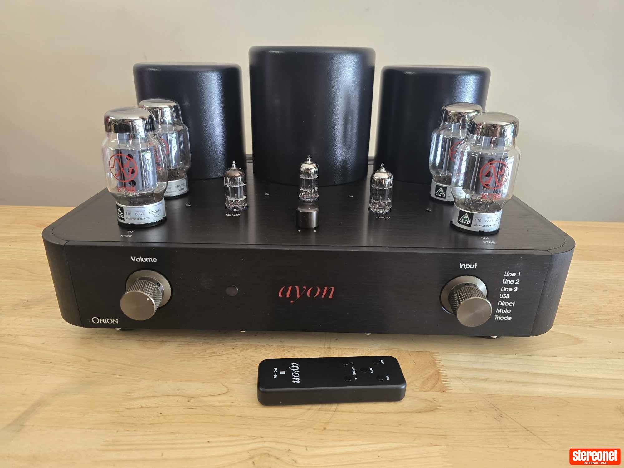 Ayon Audio Orion II Integrated Amplifier (Valve) - Integrated ...
