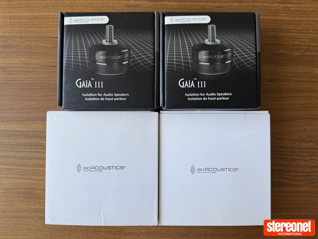 IsoAcoustics GAIA III Isolation Footers - Tweaks / Tuning - StereoNET