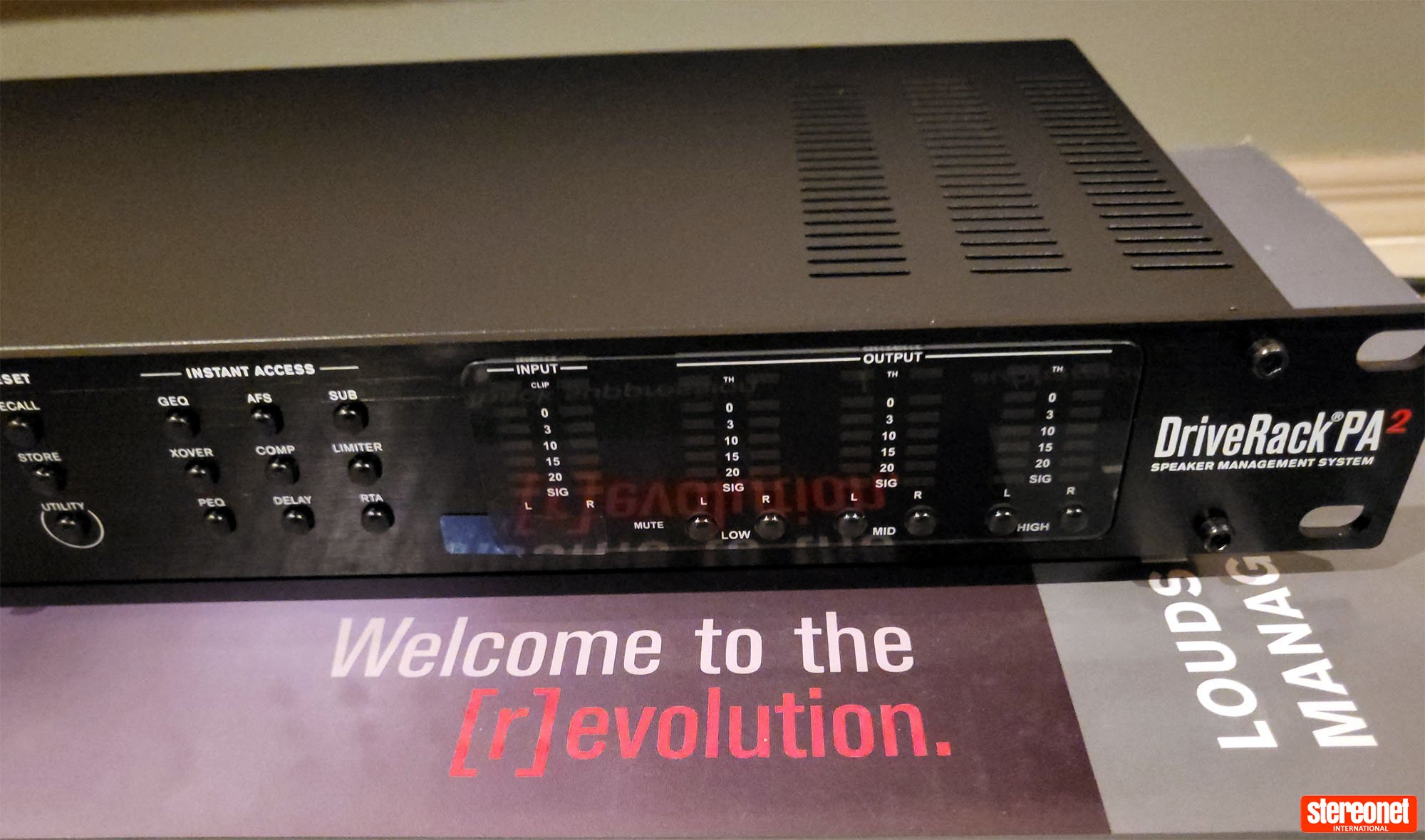 DBX DRIVERACK PA2 - COMPLETE LOUDSPEAKER MANAGEMENT SYSTEM Active ...