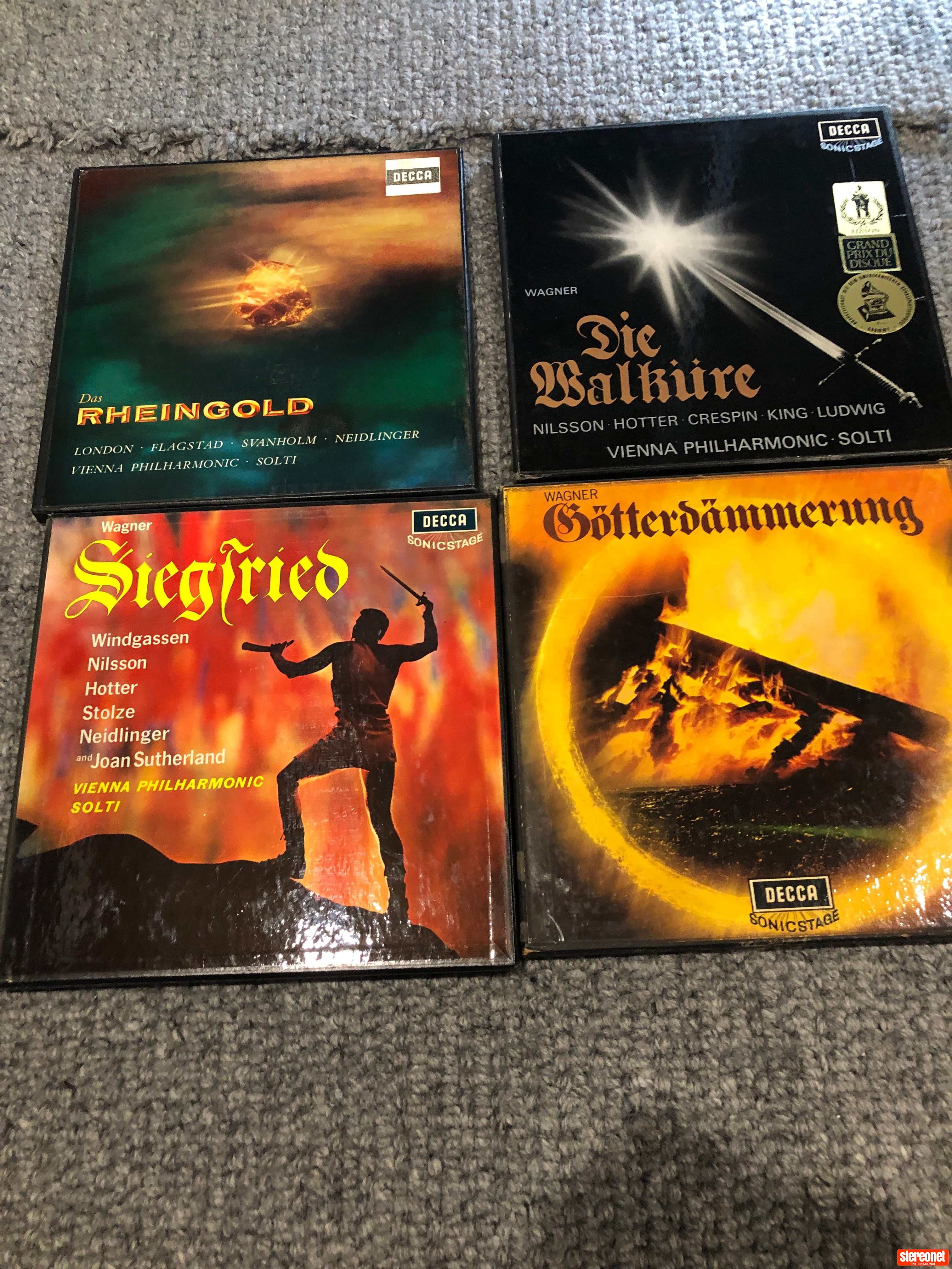 Wagner Ring Cycle - Solti Vinyl Record (LP) |﻿ Vinyl Records