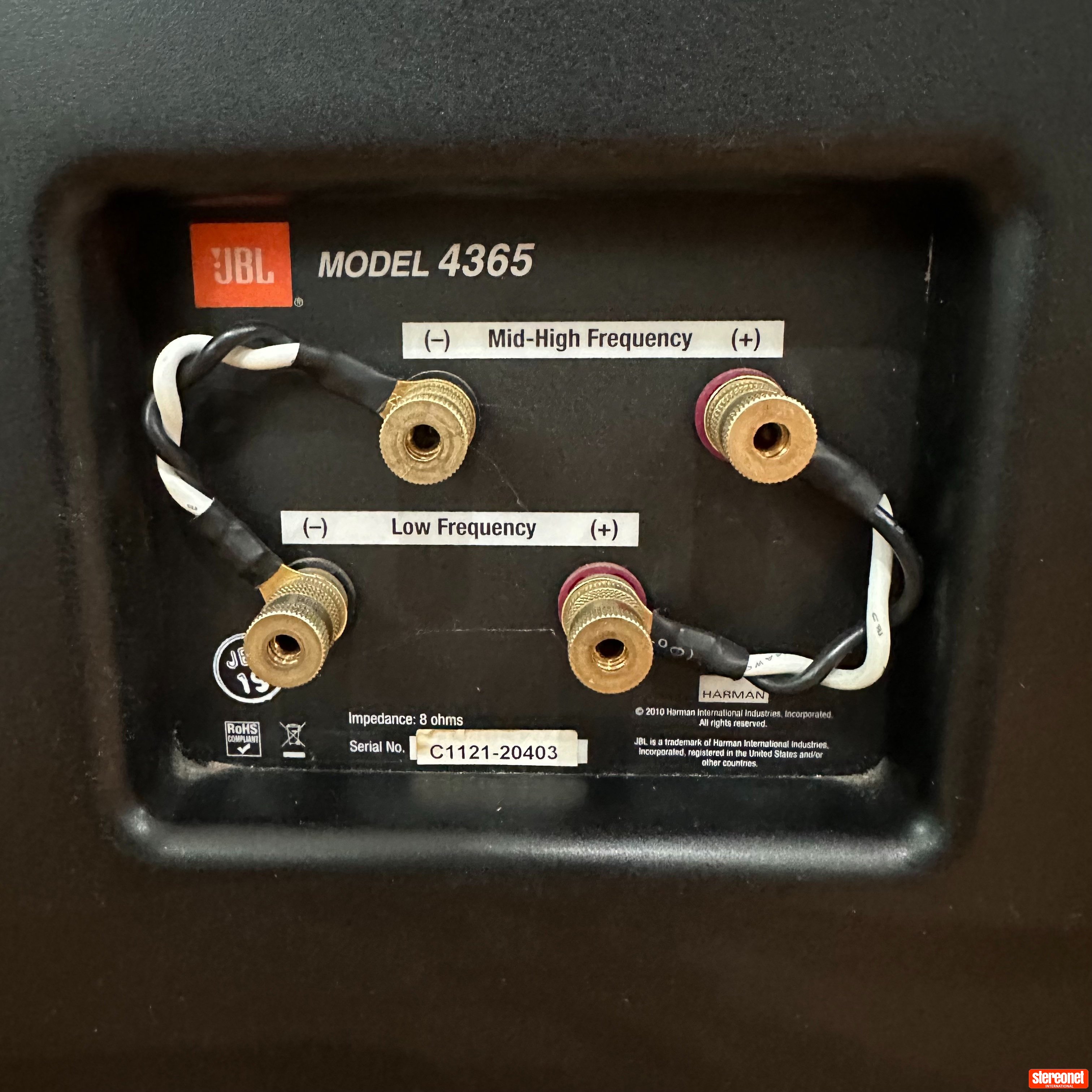 JBL 4365 Floorstanding Loudspeakers - Floorstanders & Large Monitors - StereoNET