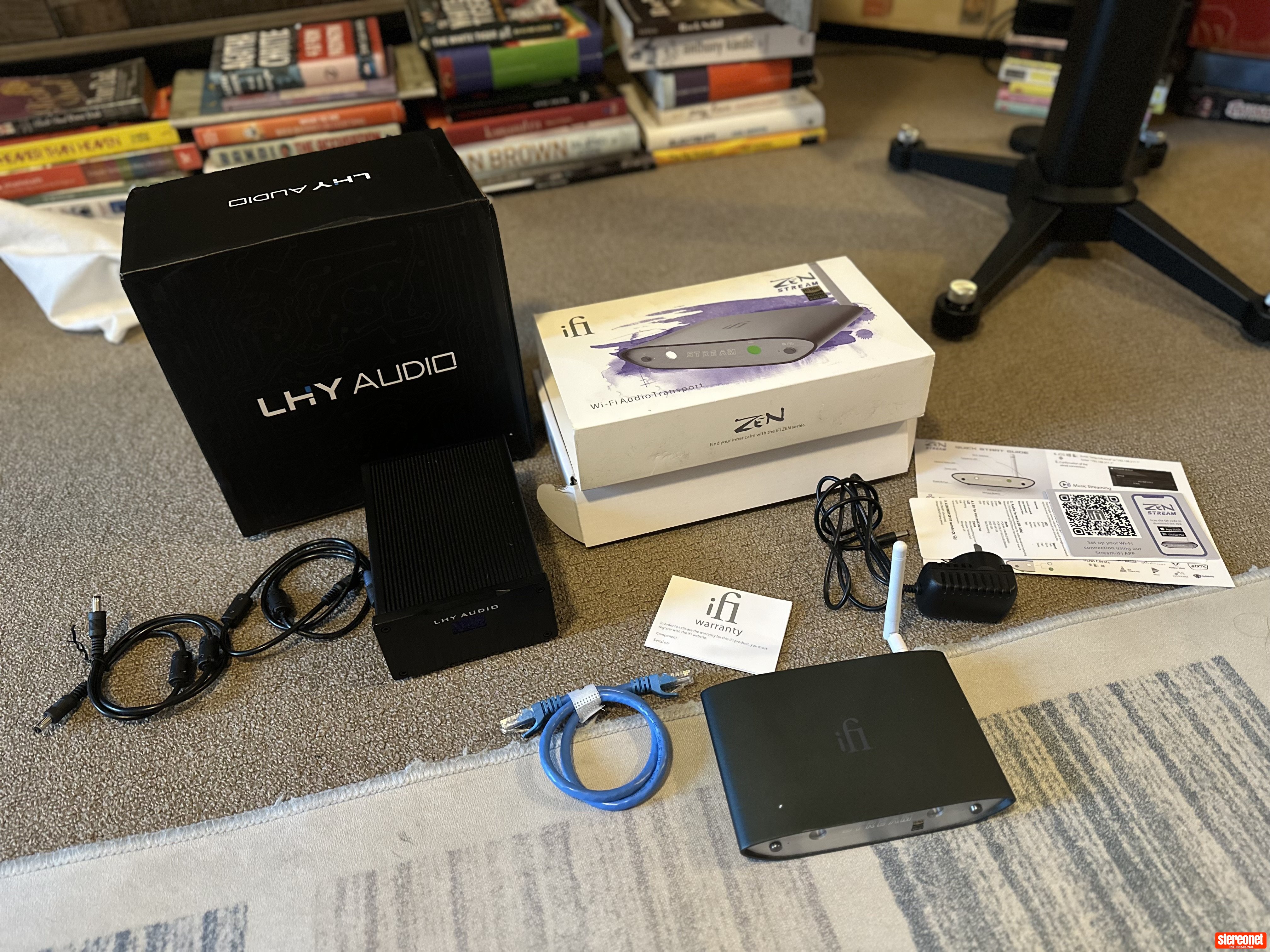iFi Audio Zen stream and LHY power supply Streamer (Music) - DACs and ...