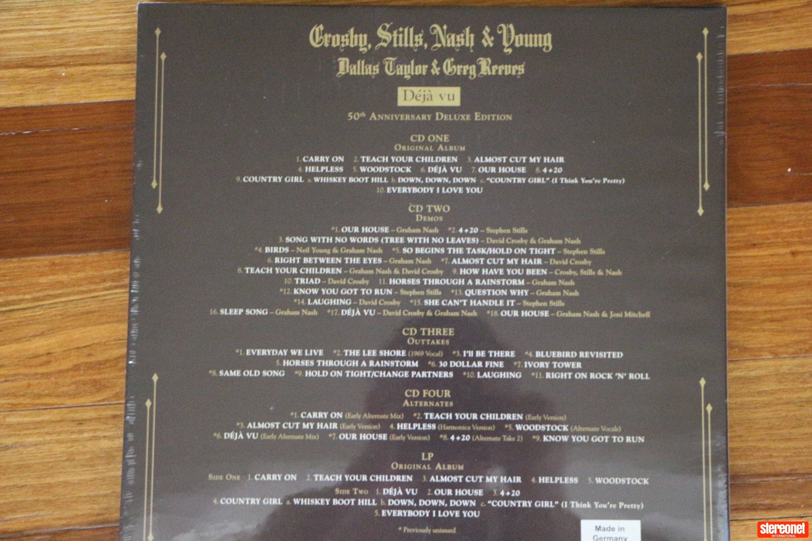 Crosby, Stills, Nash & Young 50th Anniversary Vinyl/CD Box CD Box Set ...