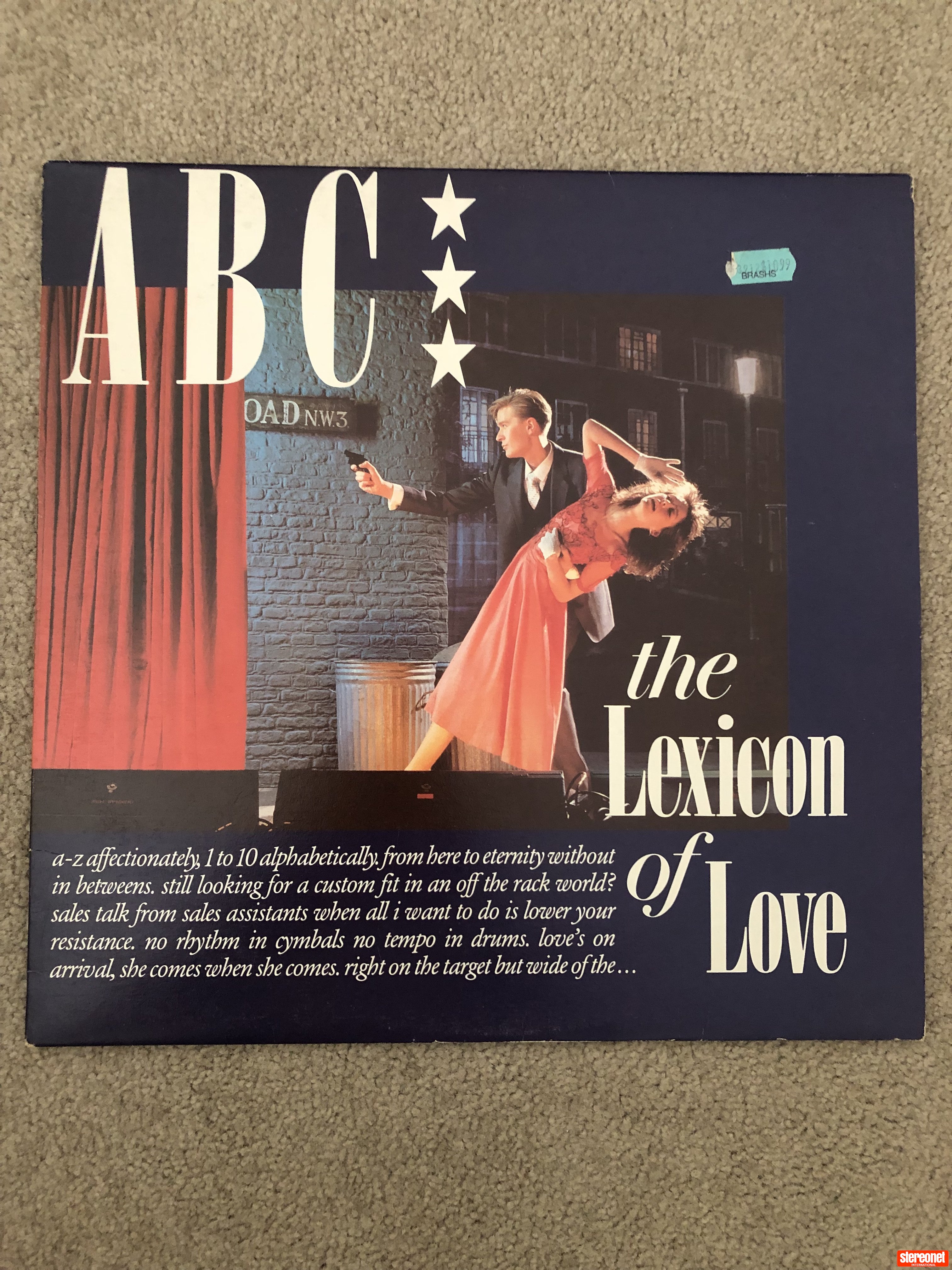 ABC - The Lexicon of Love Vinyl Record (LP) - Vinyl Records - StereoNET