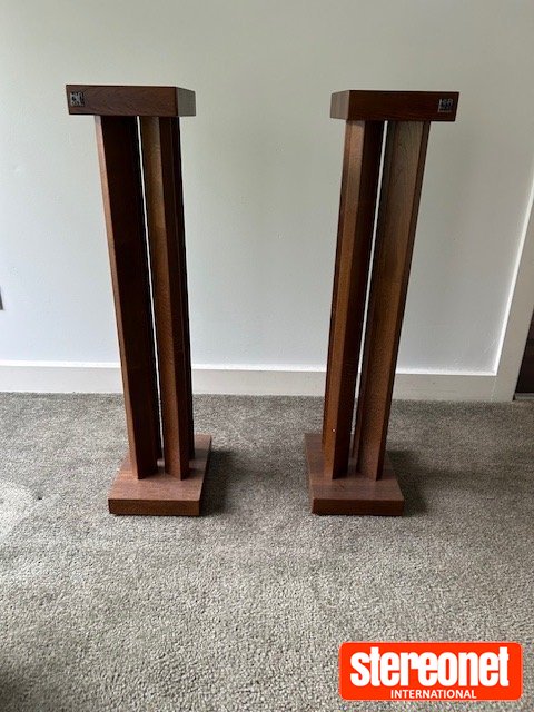 Hi-Fi Racks Limited Walnut Speaker Stands - Speaker Stands - StereoNET