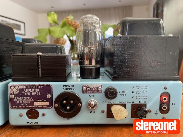 PYE HF25 & HF25A Pre / Power Combination - Integrated Amplifiers ...