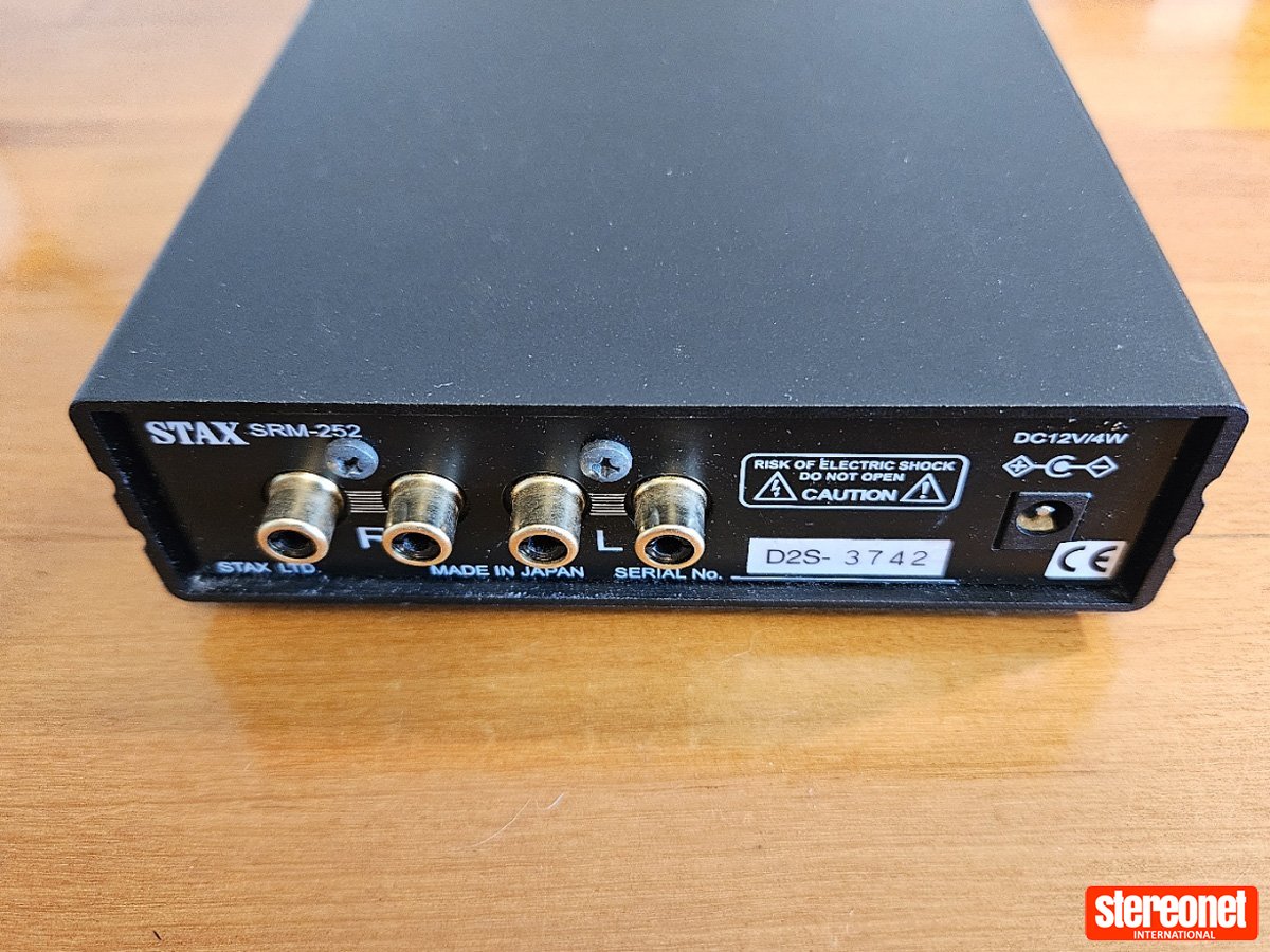 Stax SRM-252 II Electrostatic Headphone Energiser - Headphone Amps & DACs - StereoNET