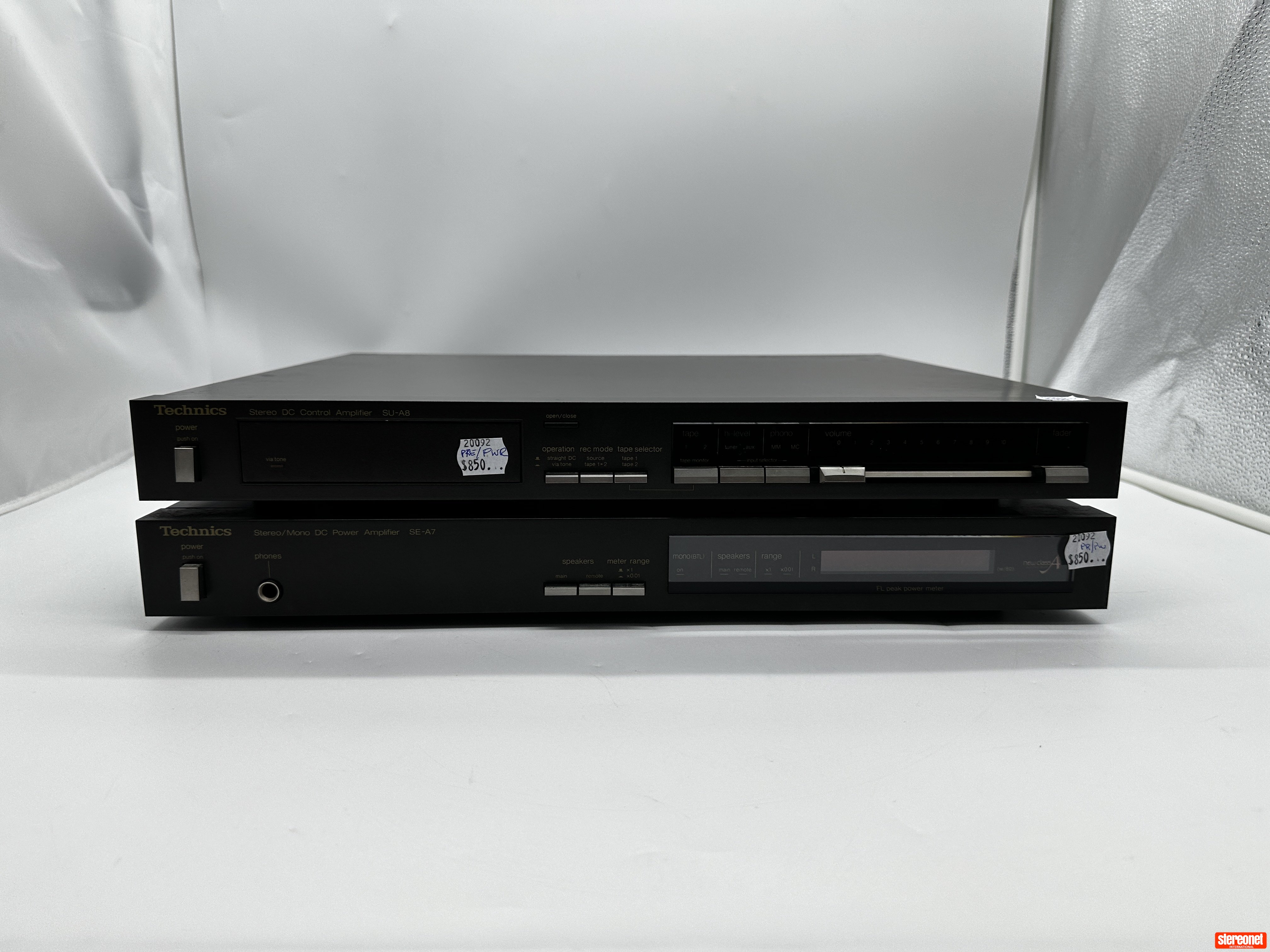 Technics SUA8 And SEA7 Pre Amplifier |﻿ Pre Amplifiers