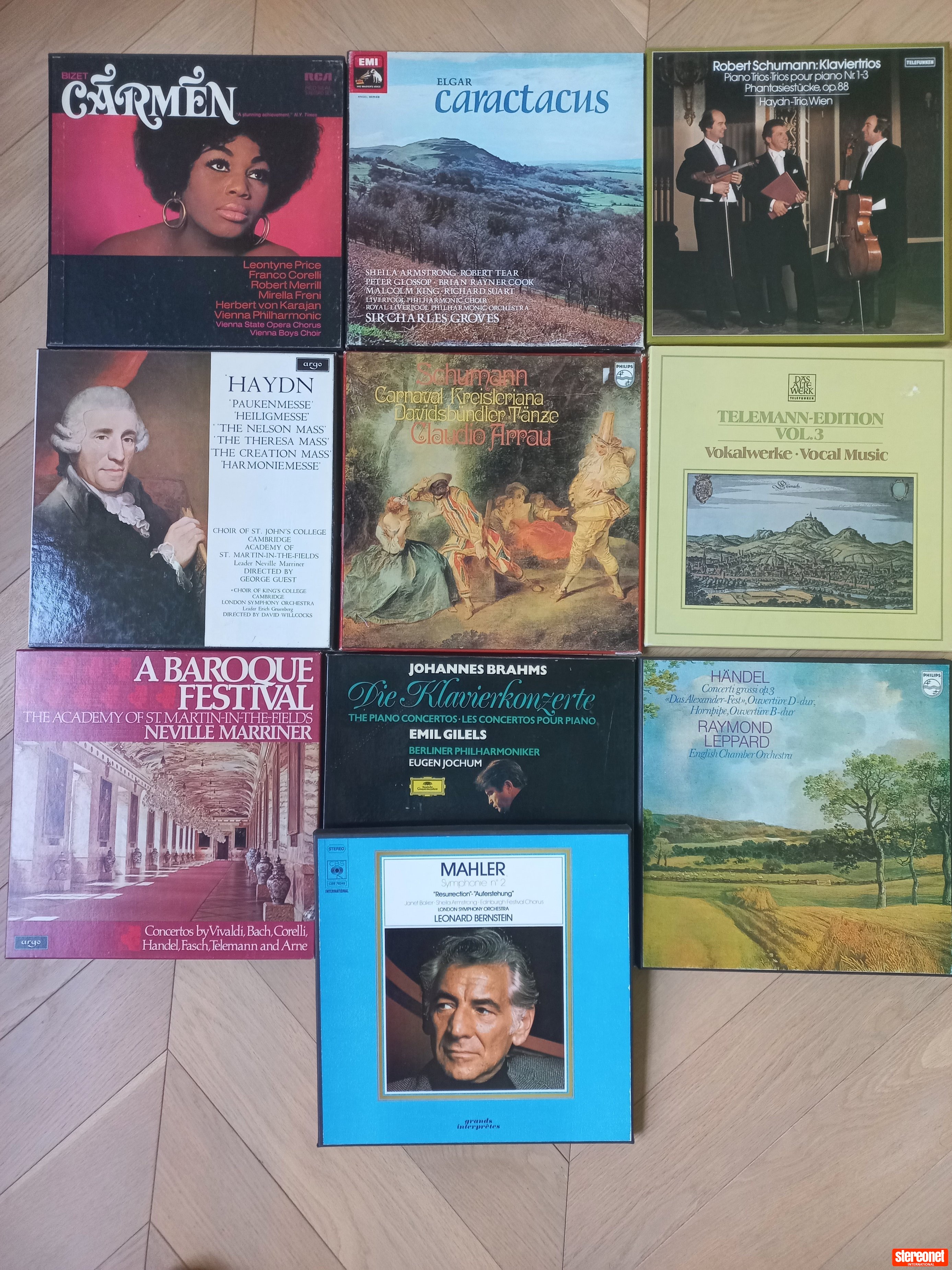 10 Classical LP box sets Vinyl Record (LP Box Set) |﻿ Vinyl Records