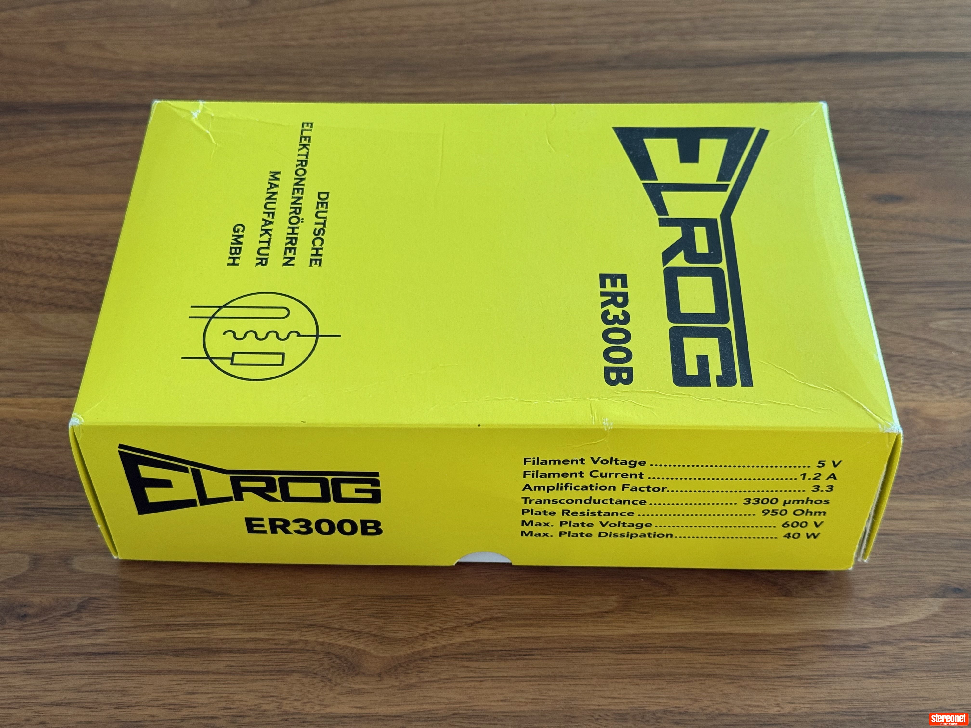 ELROG ER300B Valves/Tubes - Valves / Tubes - StereoNET