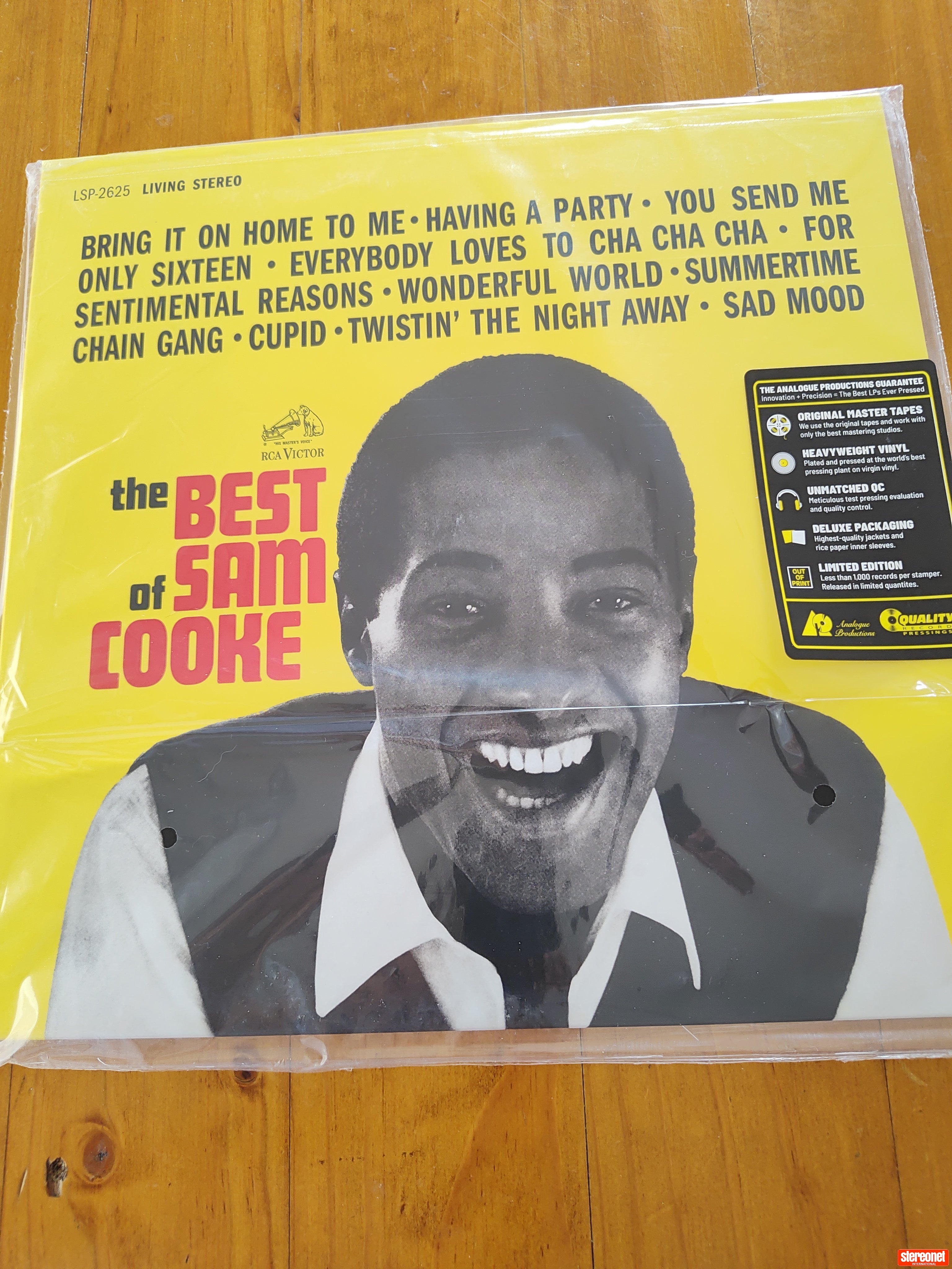 SAM COOKE "The Best of Sam Cooke" Analogue Productions Limited edition ...