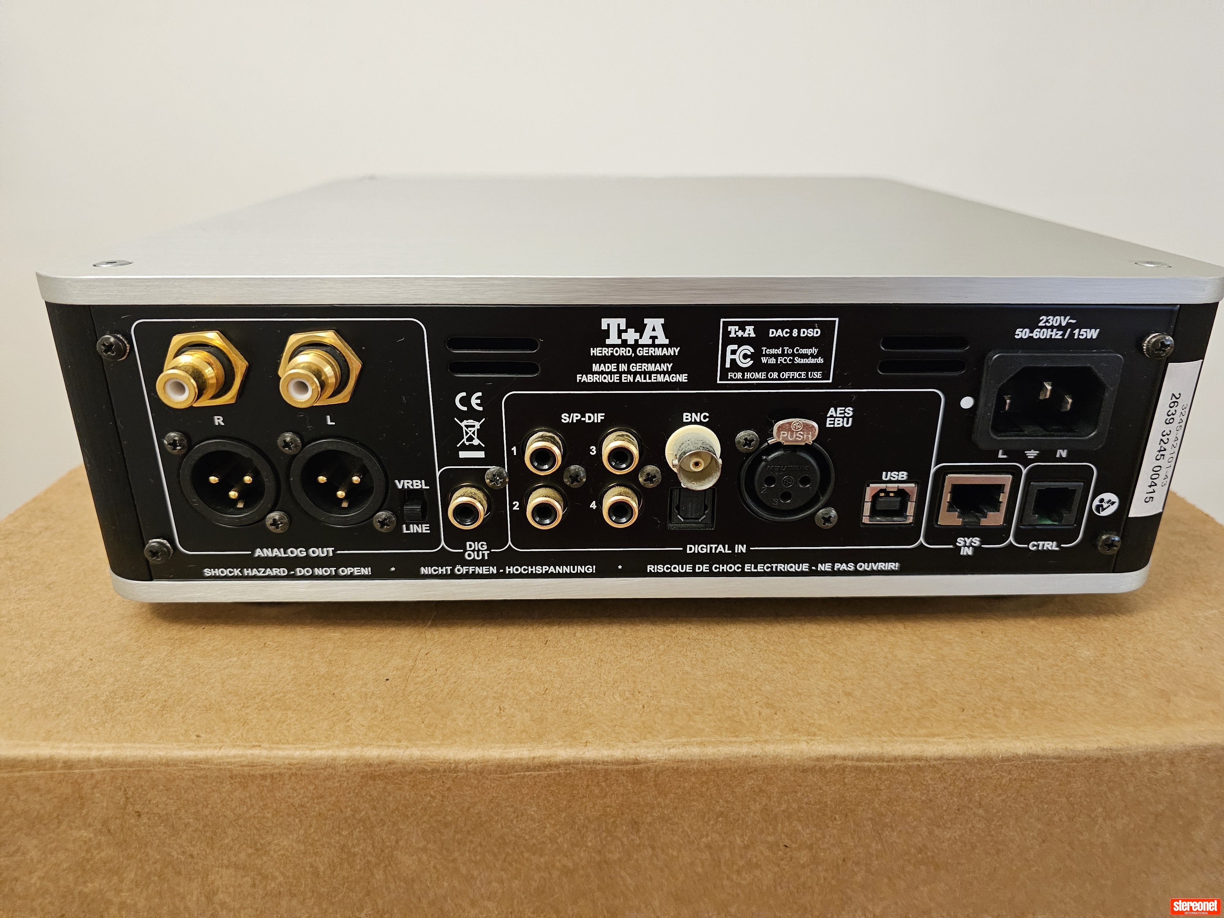 T+A elektroakustik DAC8 DSD Digital Analog Converter (DAC) - DACs and ...