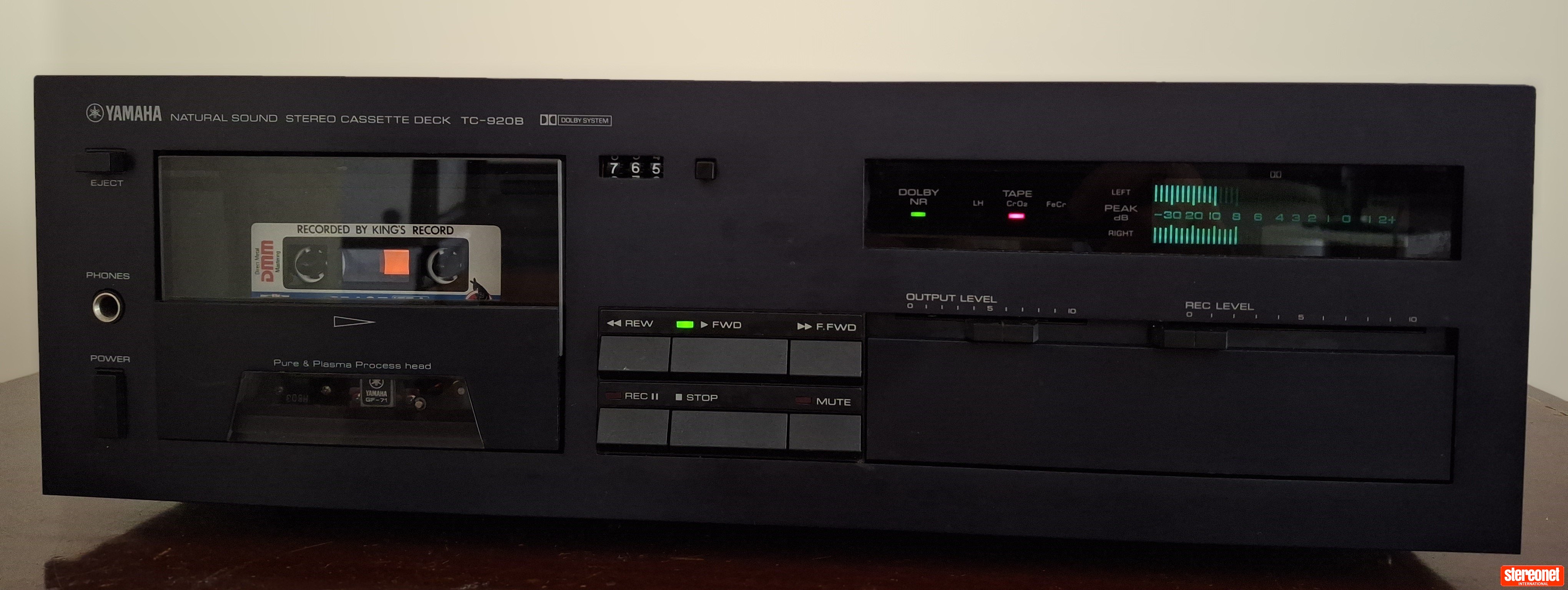 Yamaha TC-920B Cassette Deck - Cassette / Reel to Reel - StereoNET