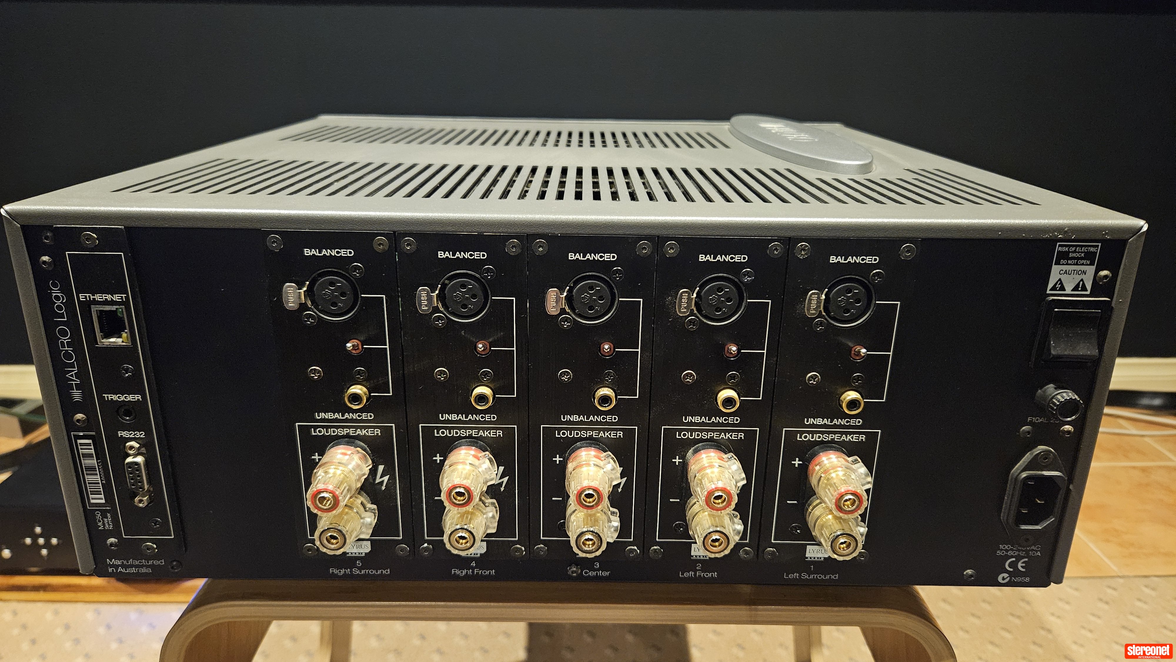 Halcro MC20 and MC50 Power Amplifier - Multi Channel Amplifiers - StereoNET